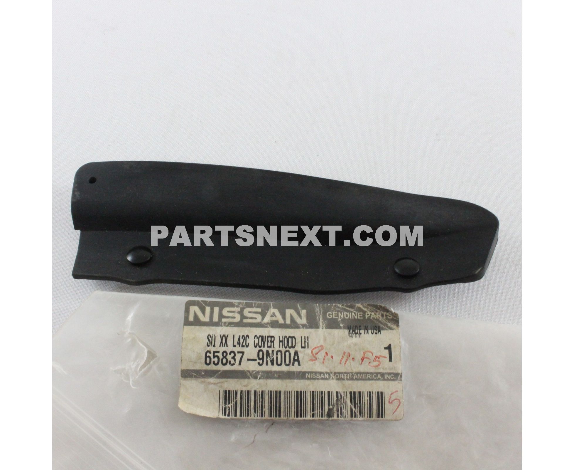 Nissan :: 65837-9N00A COVER-HOOD SIDE,LH