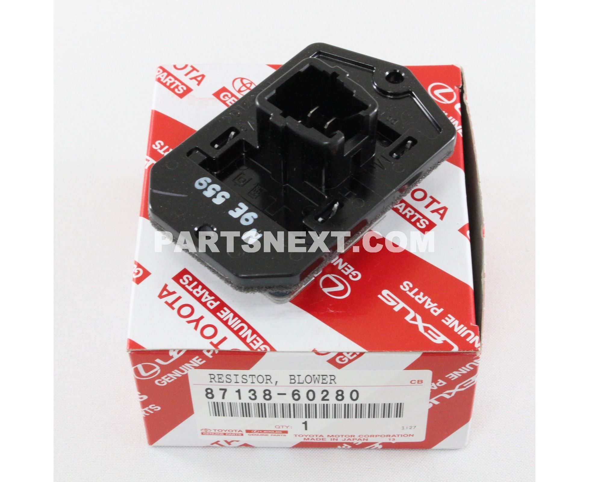 Toyota :: 87138-60280 RESISTOR, BLOWER