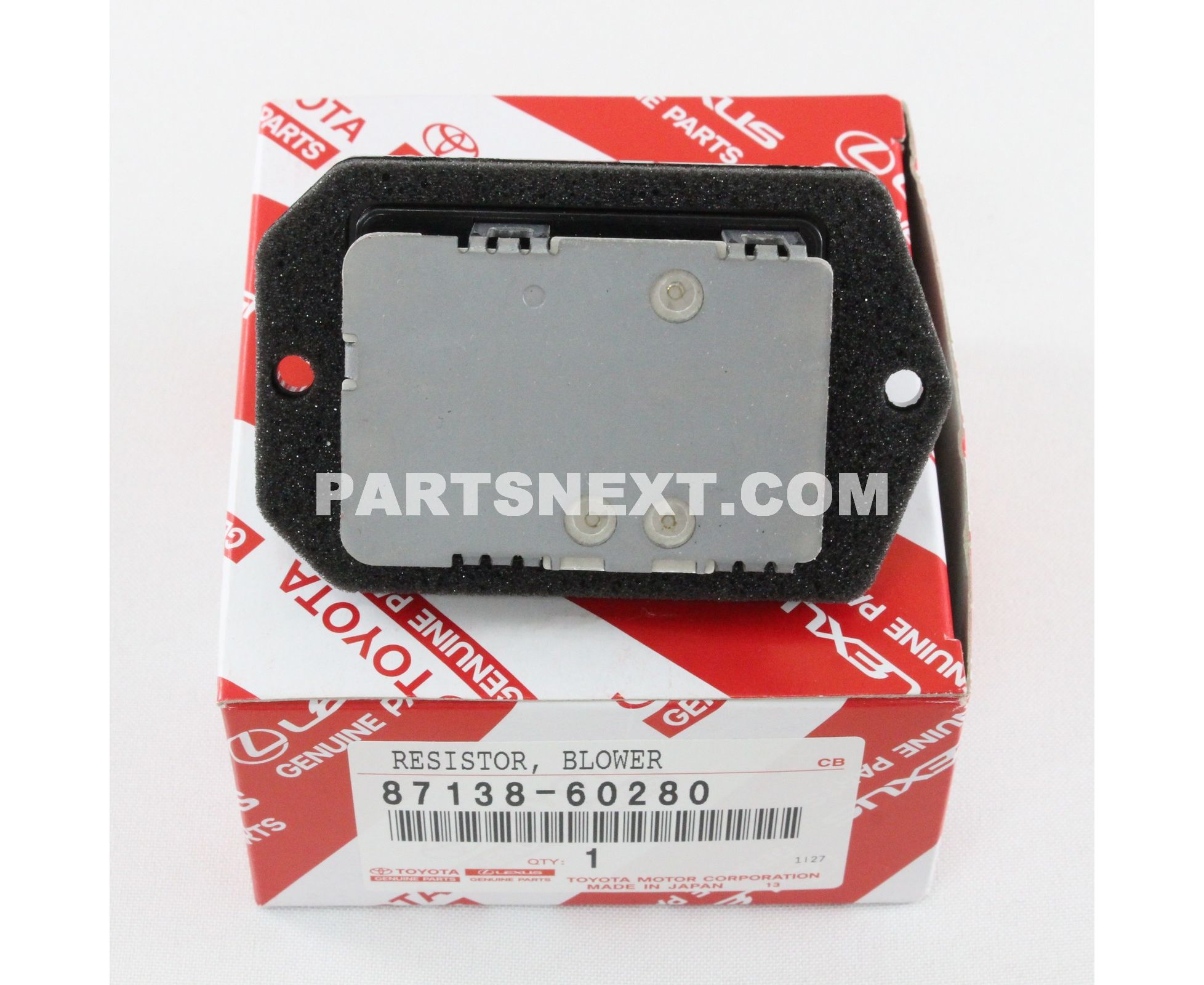 Toyota :: 87138-60280 RESISTOR, BLOWER