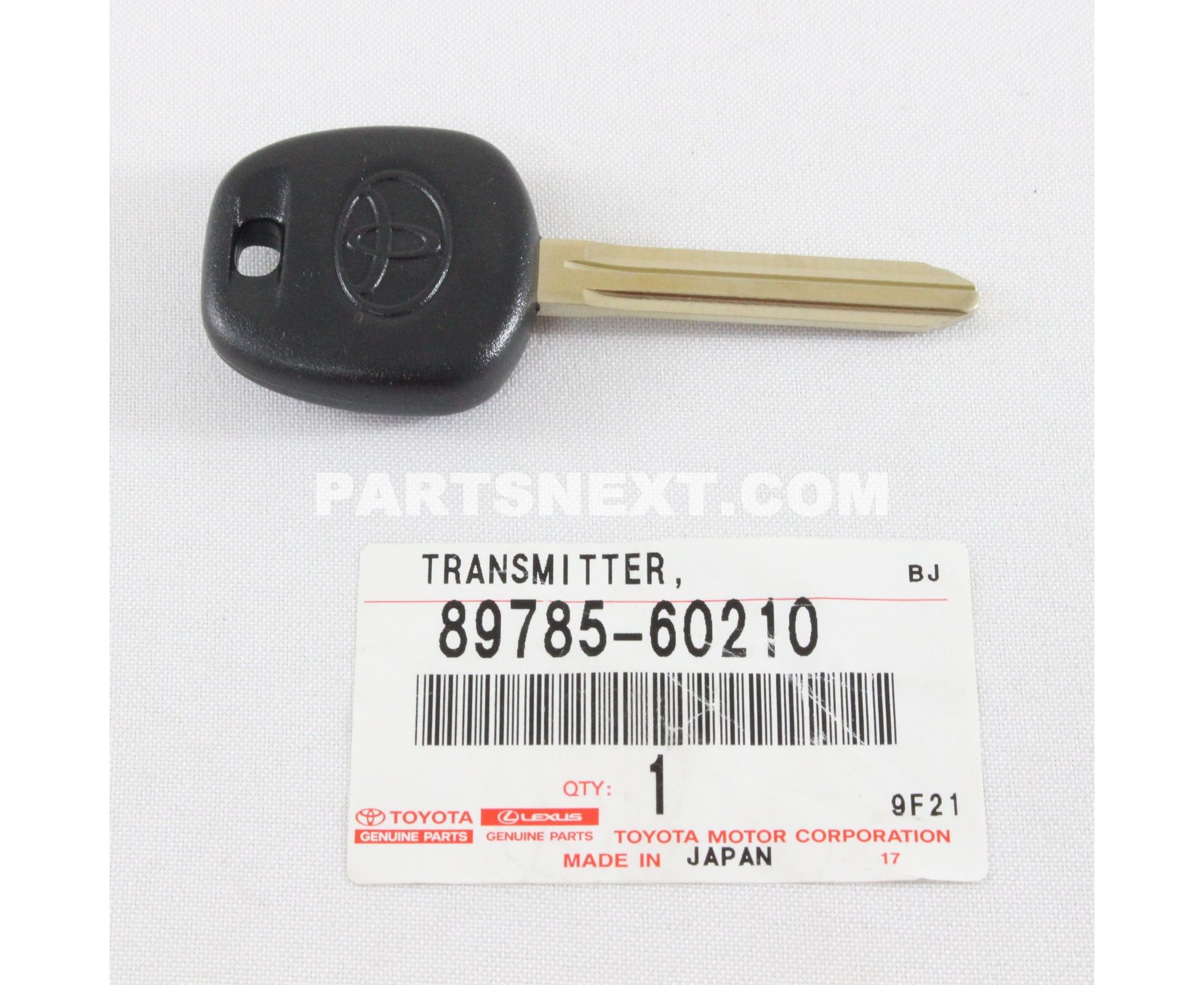 Toyota :: 89785-60210 TRANSMITTER, TRANSPONDER KEY MASTER