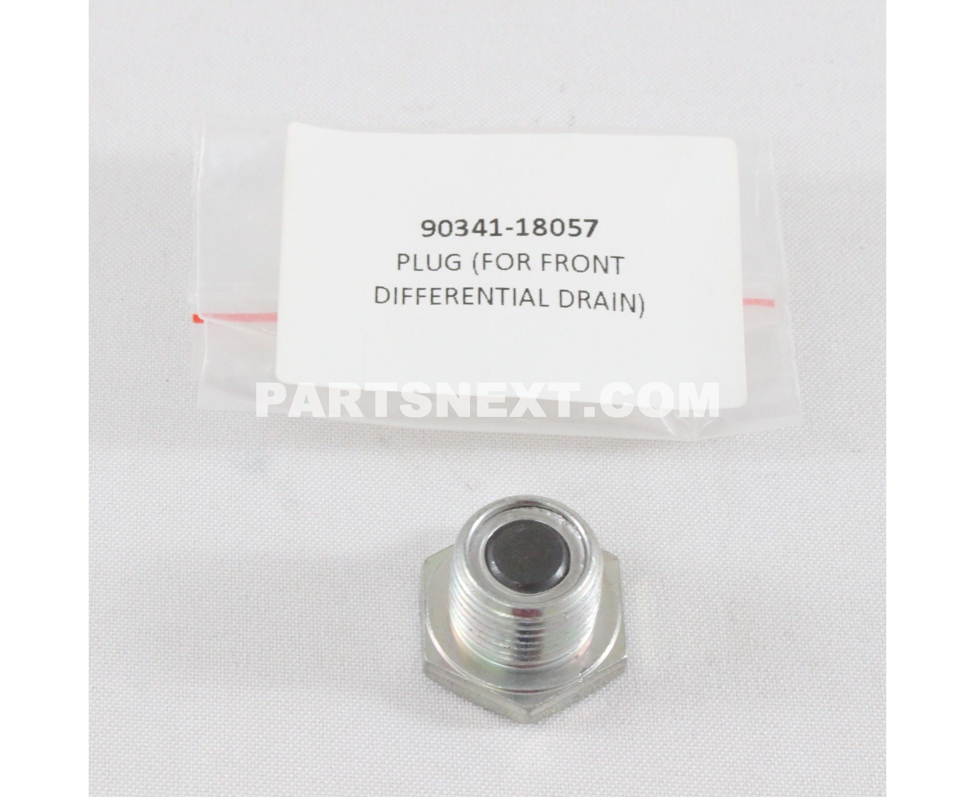 Toyota :: 90341-18057 PLUG (FOR FRONT DIFFERENTIAL DRAIN)