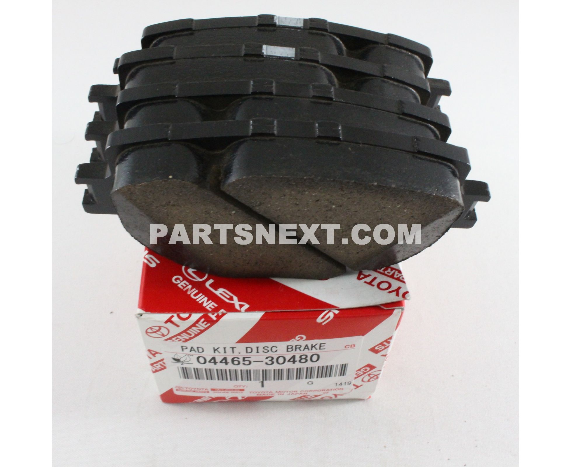 Toyota :: 04465-30480 PAD KIT, DISC BRAKE, FRONT