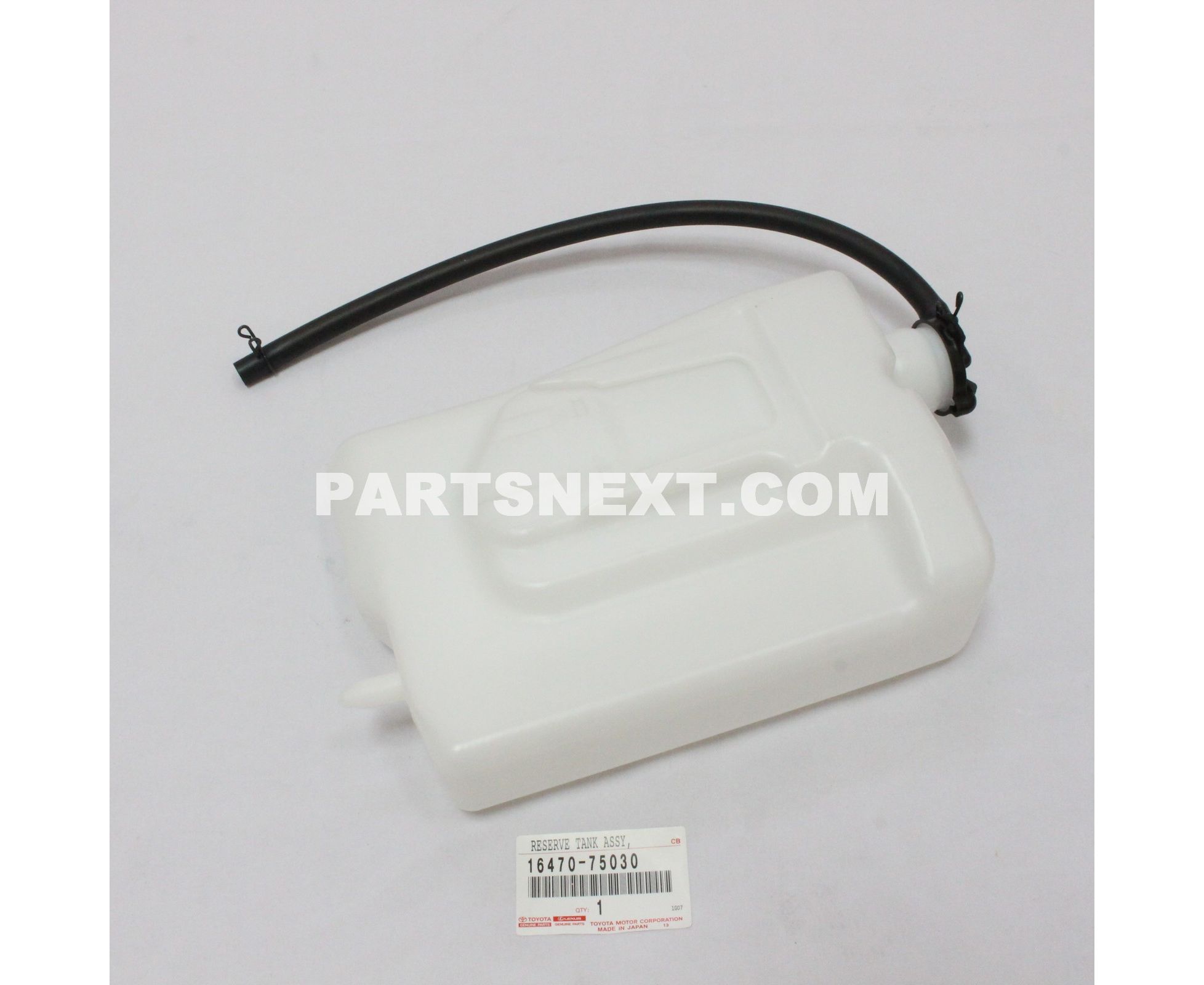 Toyota :: 16470-75030 TANK ASSY, RADIATOR RESERVE