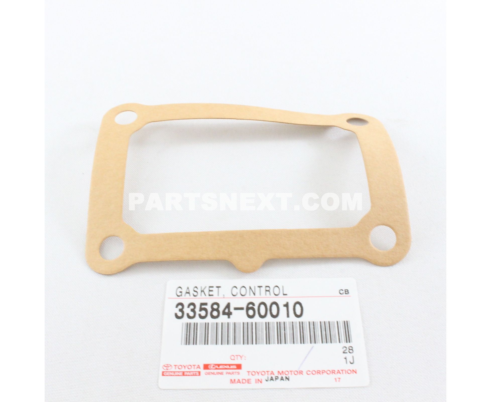 Toyota :: 33584-60010 GASKET, CONTROL SHIFT LEVER RETAINER (FOR FLOOR ...