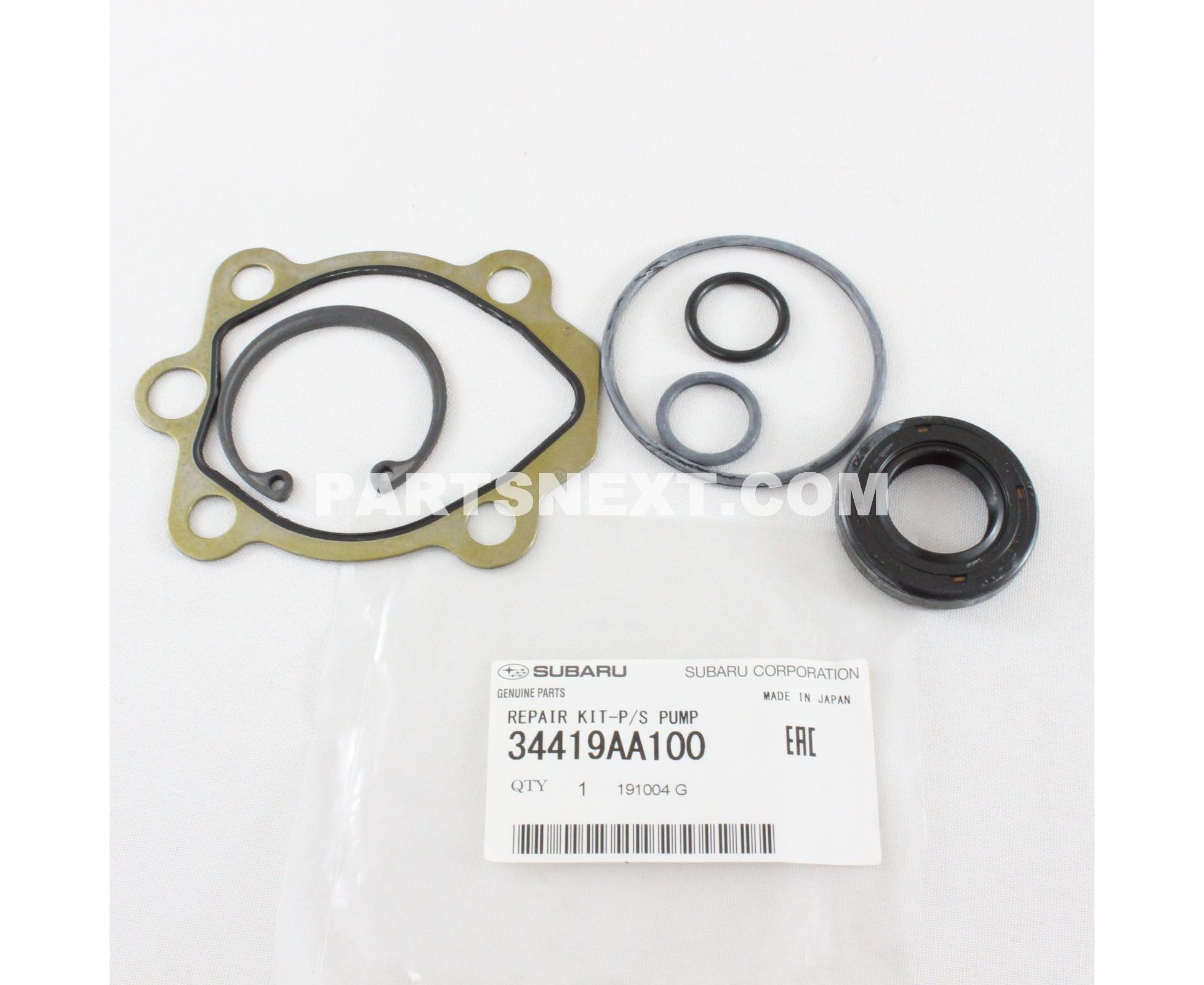 Subaru :: 34419AA100 REPAIR KIT-P/S PUMP