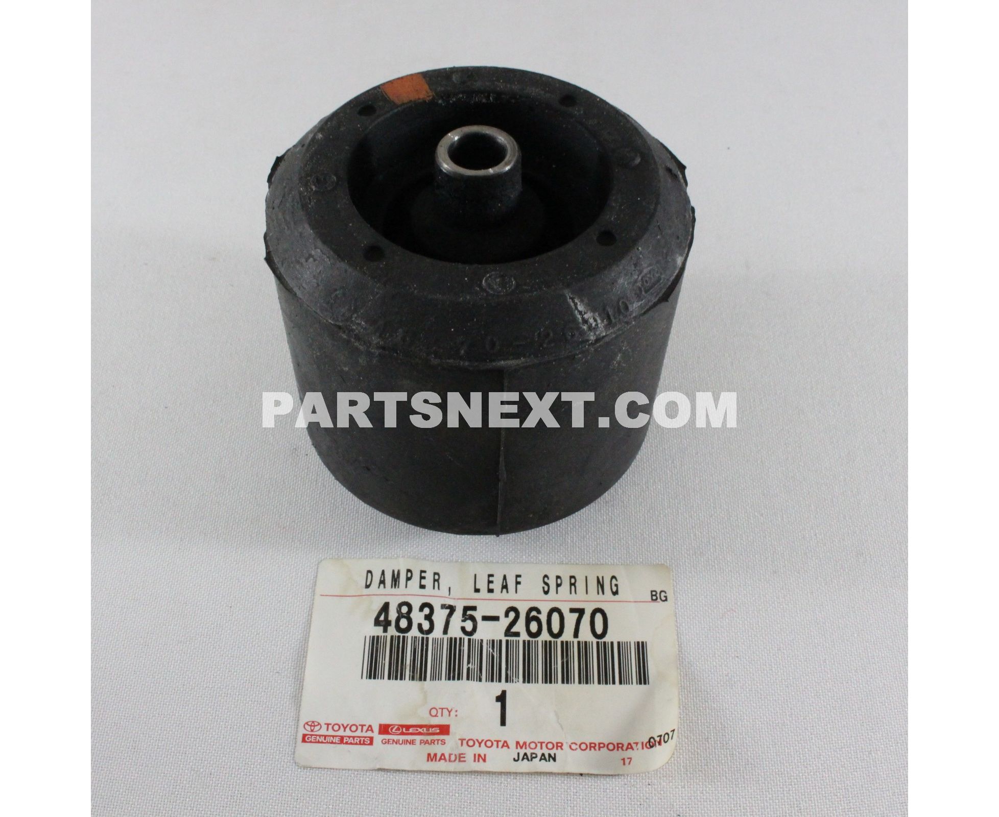 Toyota :: 48375-26070 DAMPER, LEAF SPRING DYNAMIC