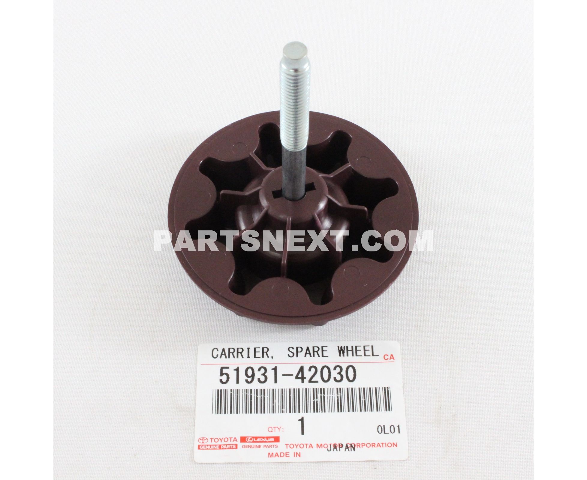 Toyota :: 51931-42030 CARRIER SPARE WHEEL