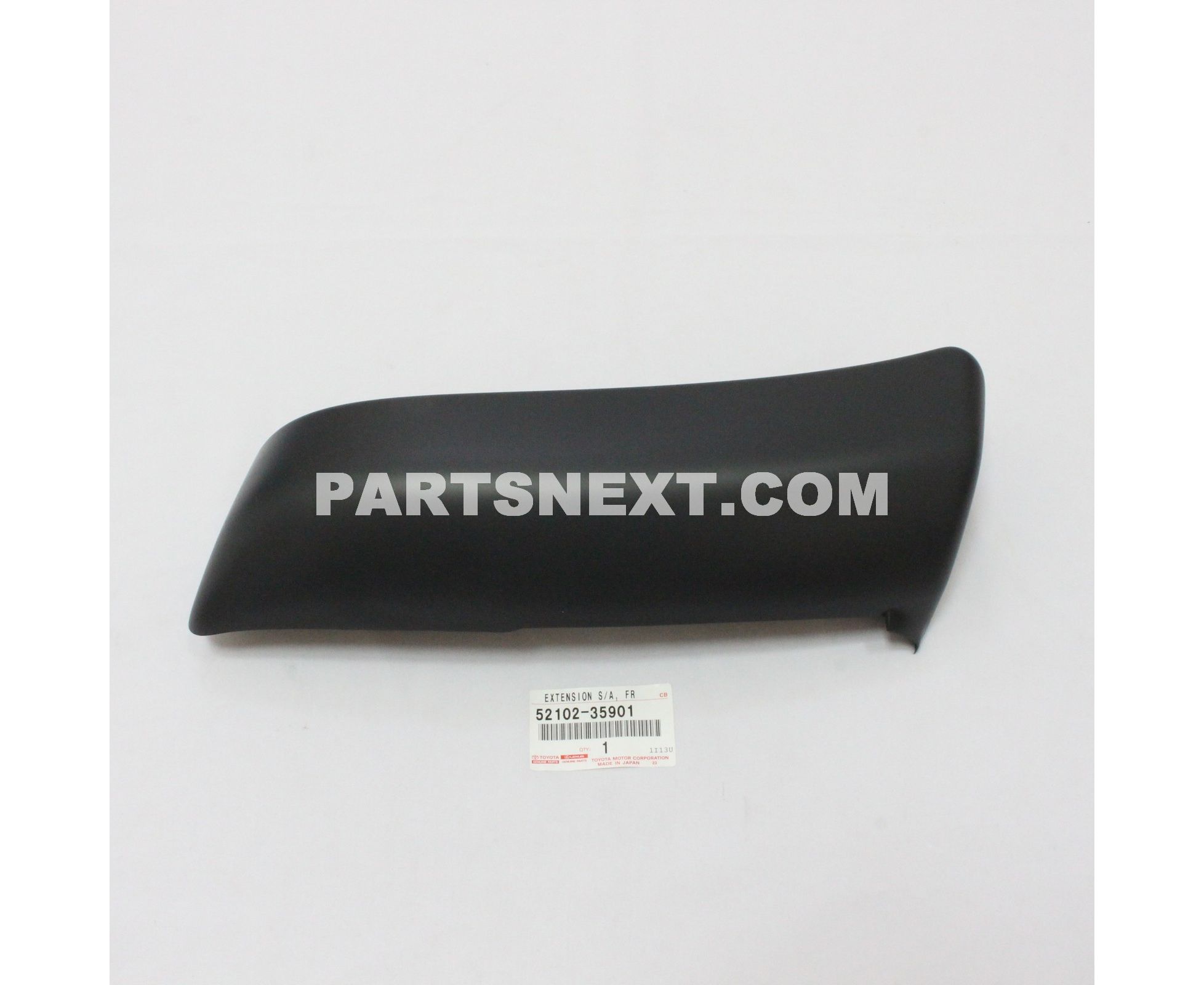 Toyota :: 52102-35901 EXTENSION, FRONT BUMPER, RH