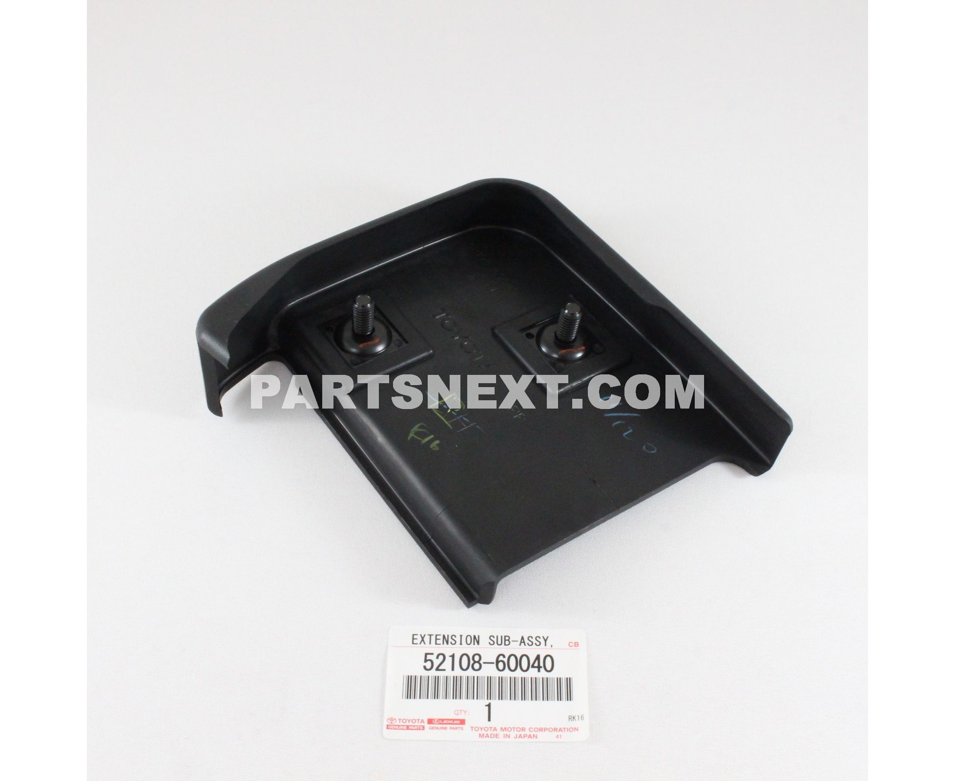 Toyota :: 52108-60040 EXTENSION SUB-ASSY, REAR BUMPER SIDE, RH