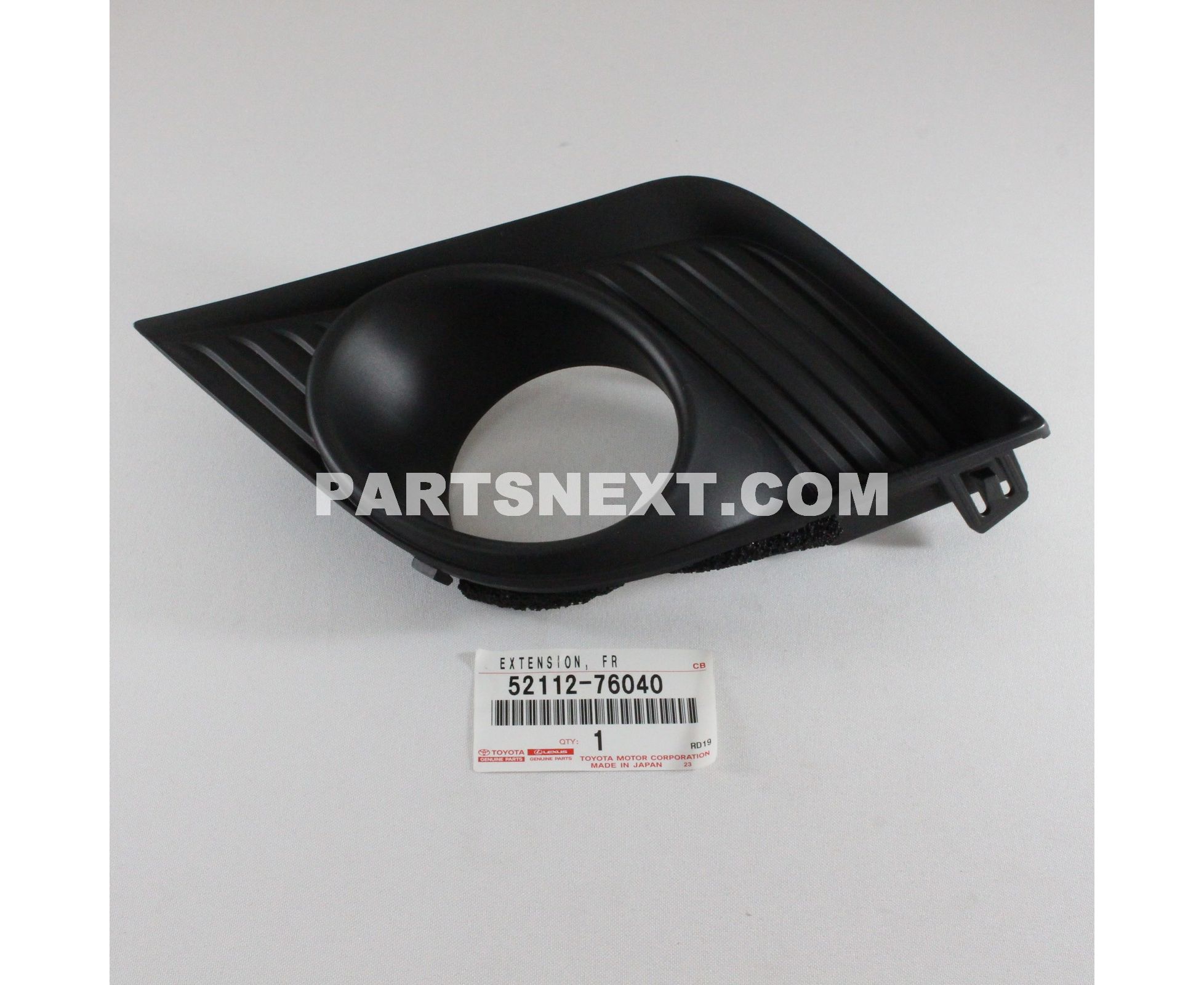 Toyota :: 52112-76040 EXTENSION, FRONT BUMPER, RH