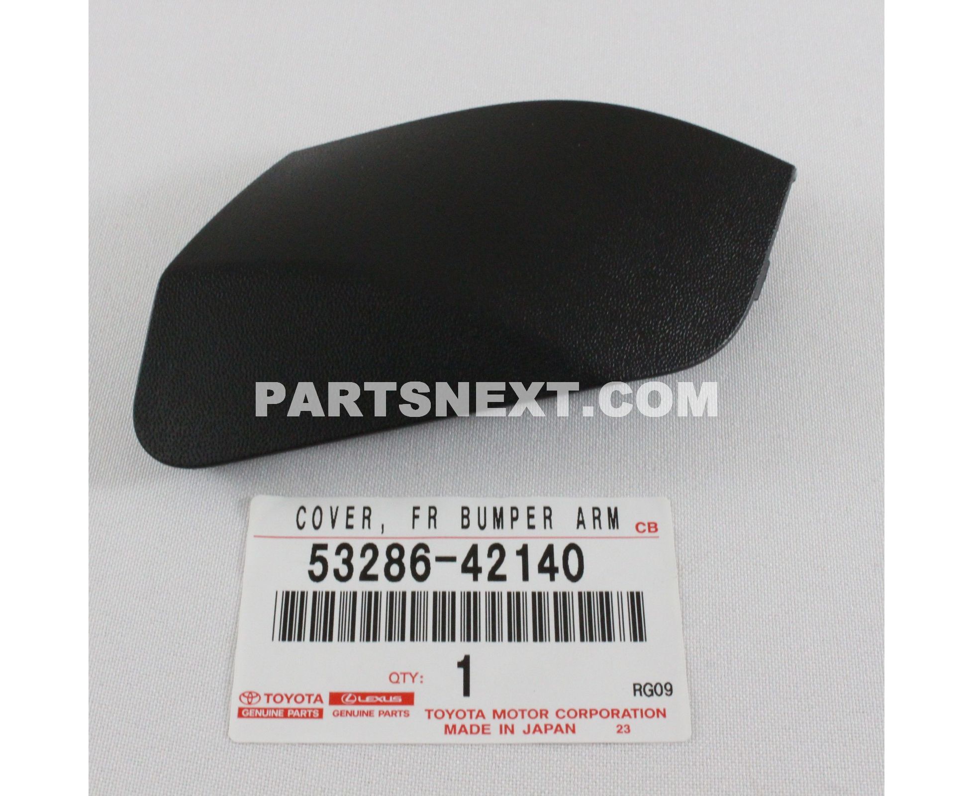 Toyota :: 53286-42140 COVER FR BUMPER ARM