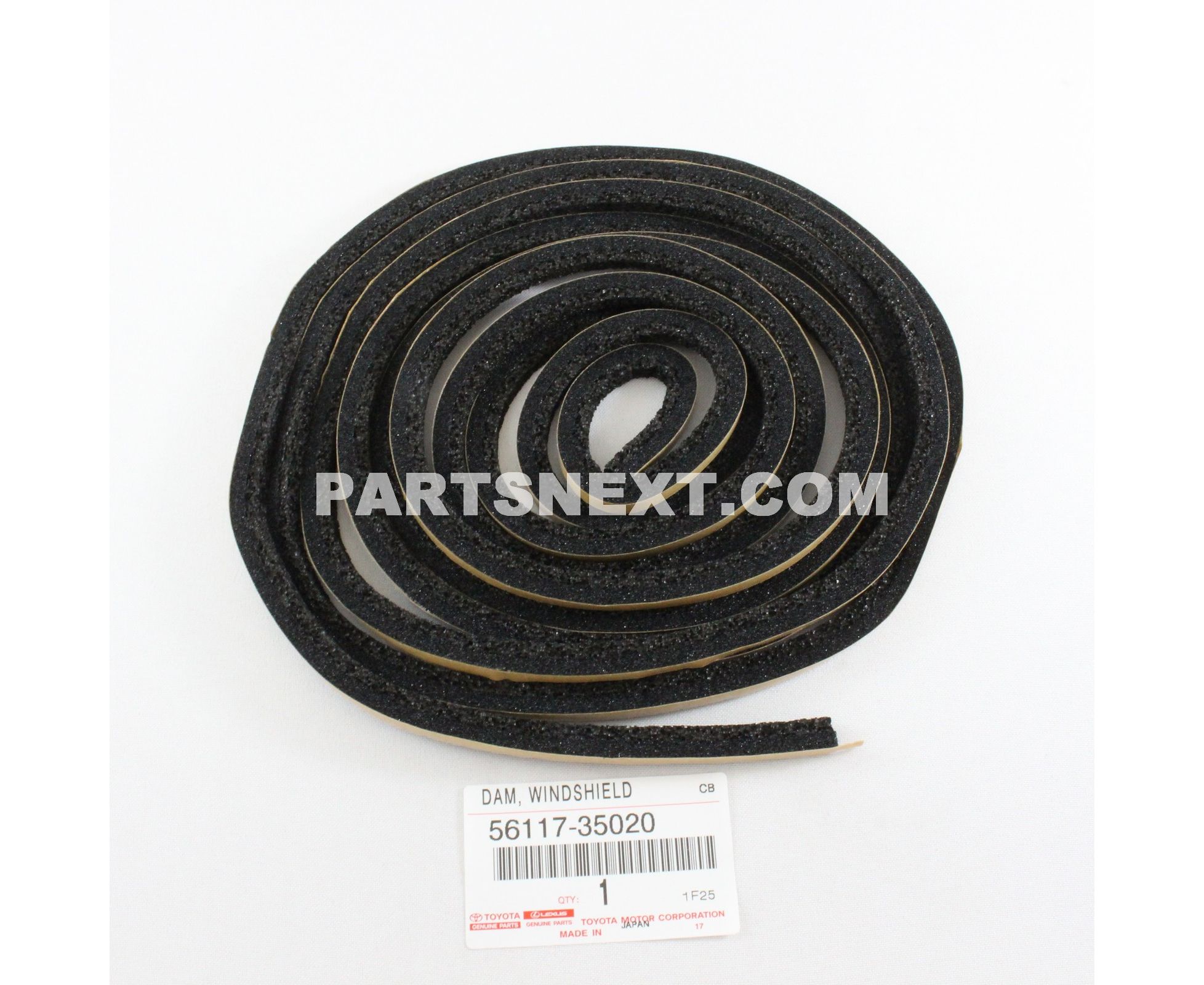 Toyota :: 56117-35020 DAM, WINDOW GLASS ADHESIVE