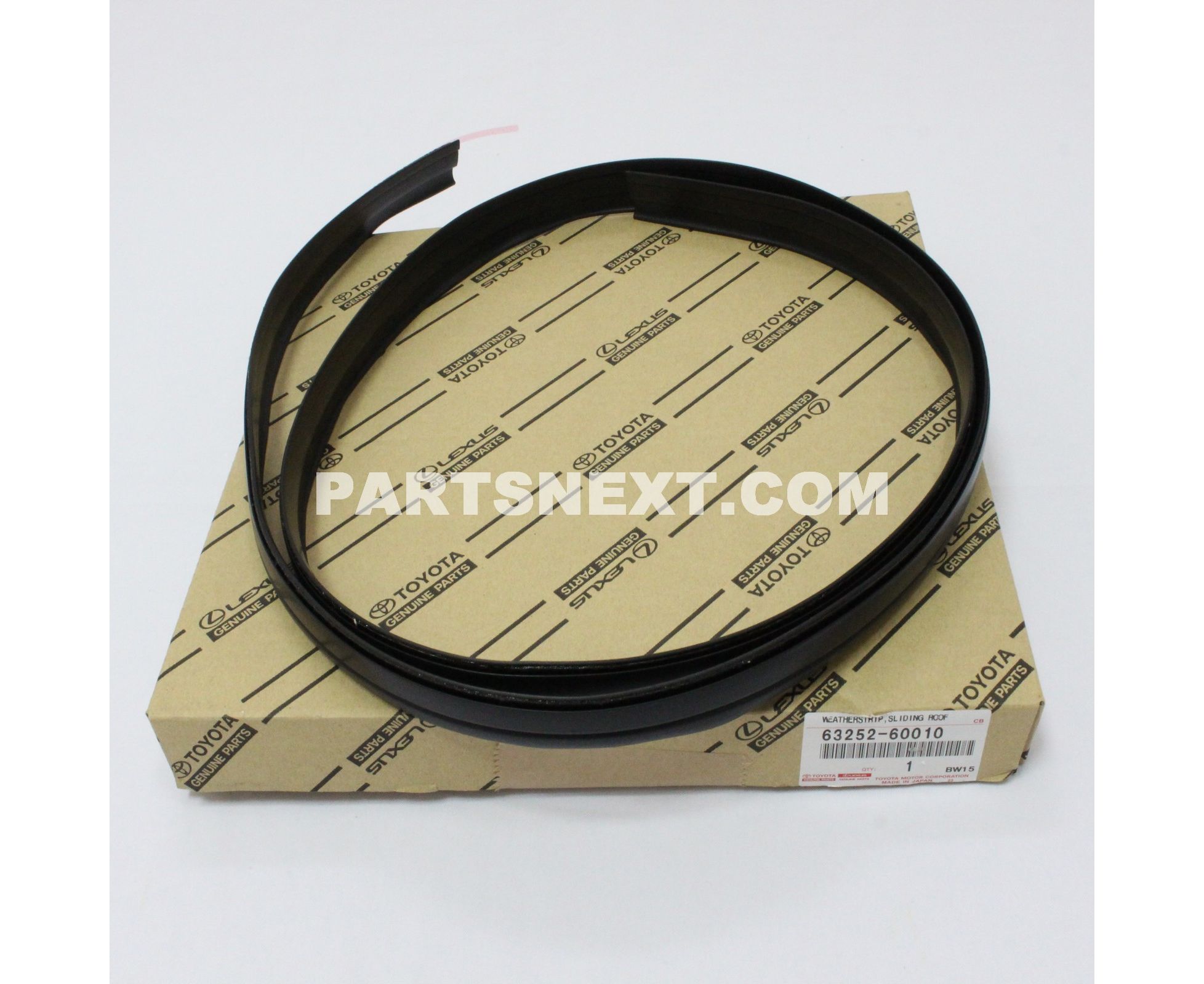 Toyota :: 63252-60010 WEATHERSTRIP, SLIDING ROOF HOUSING