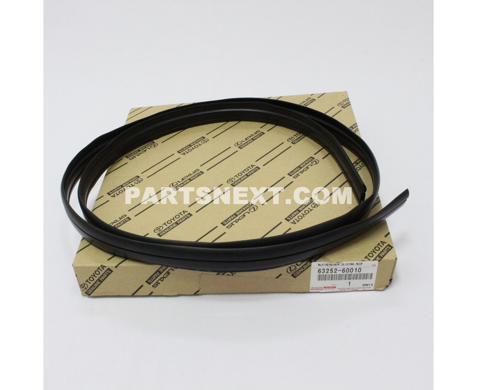 Toyota :: 63252-60010 WEATHERSTRIP, SLIDING ROOF HOUSING