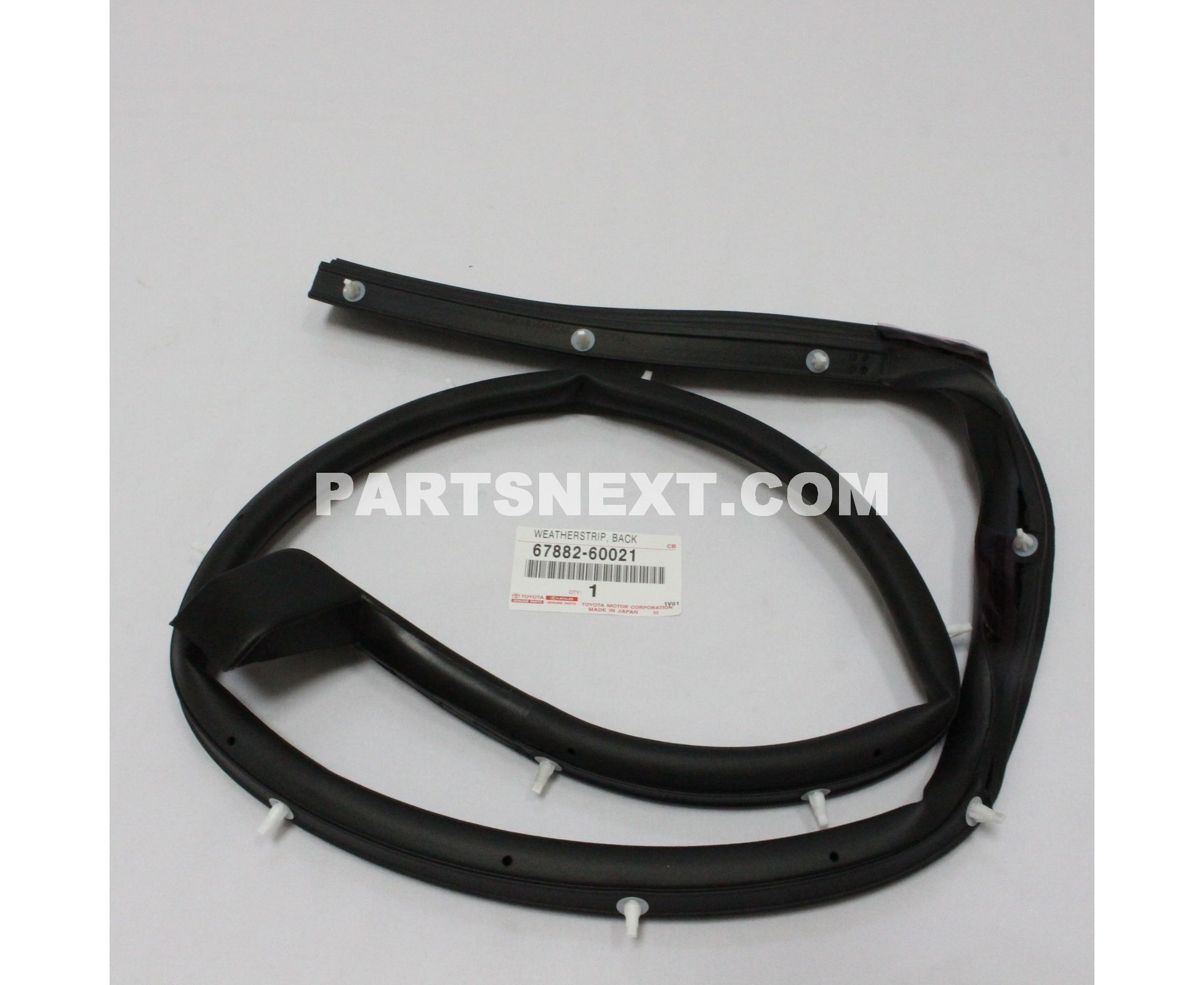 Toyota :: 67882-60021 WEATHERSTRIP, BACK DOOR, NO.2