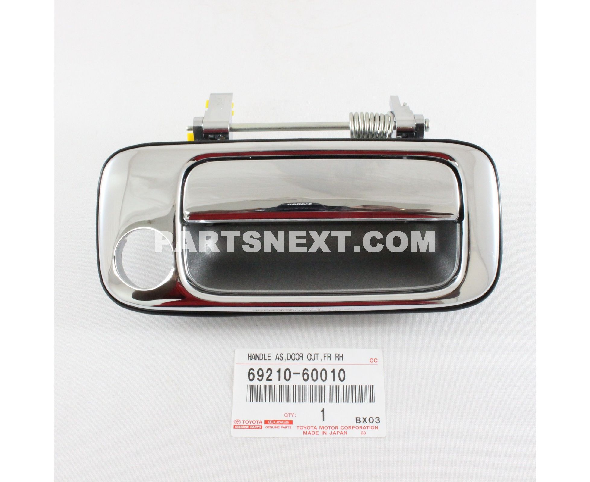 Toyota :: 69210-60010 HANDLE ASSY, FRONT DOOR, OUTSIDE RH