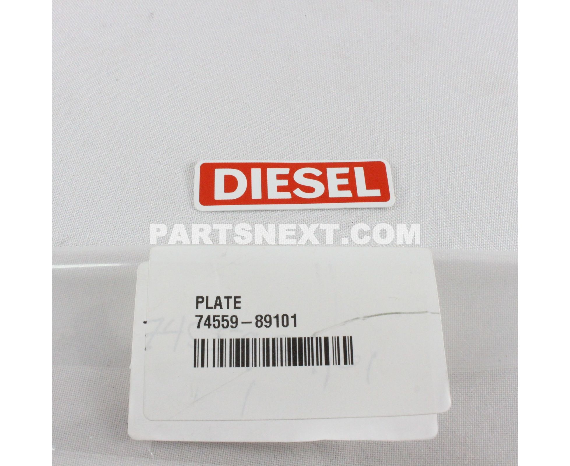 Toyota :: 74559-89101 LABEL, FUEL INFORMATION