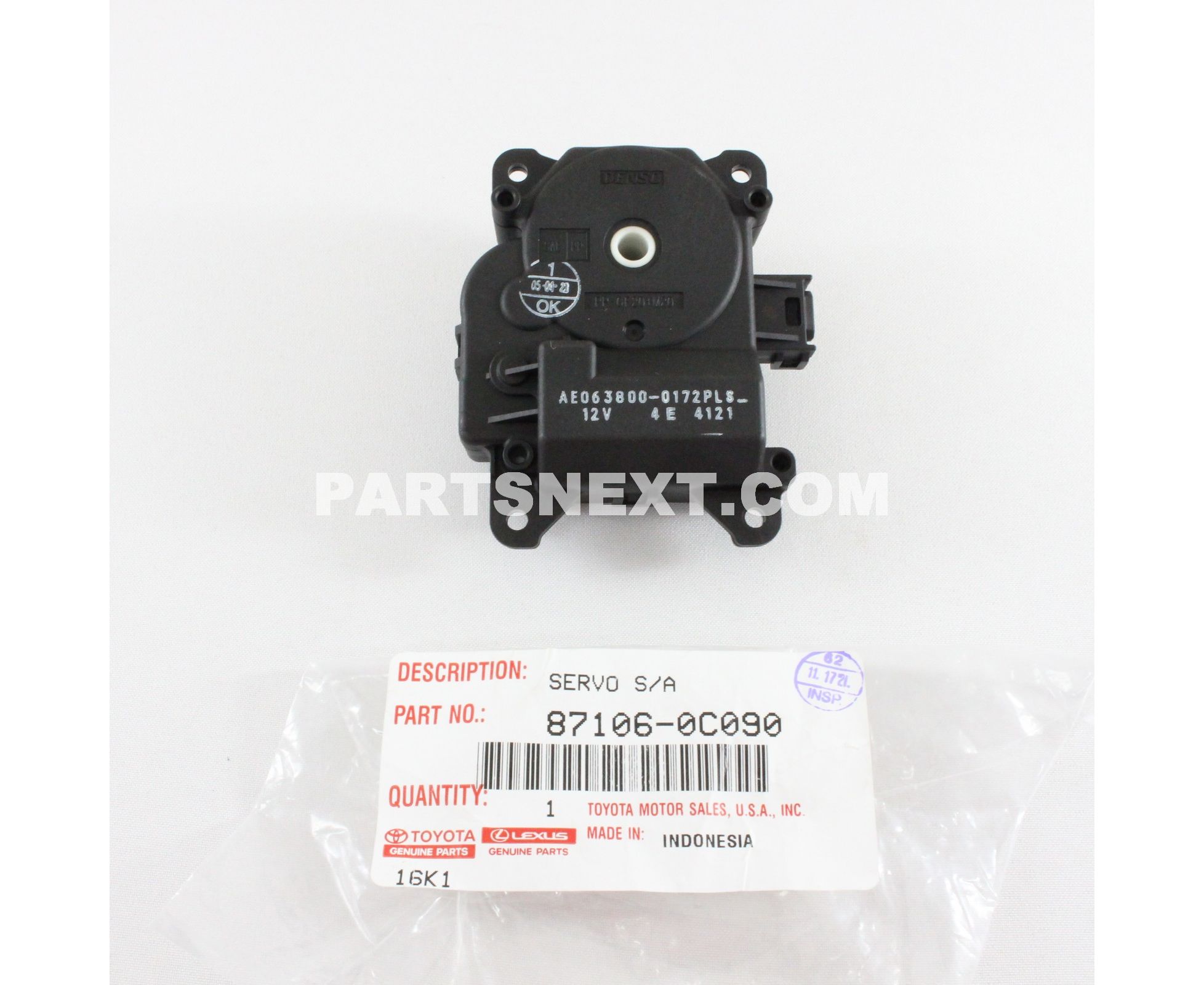 Toyota :: 87106-0C090 SERVO SUB-ASSY, DAMPER