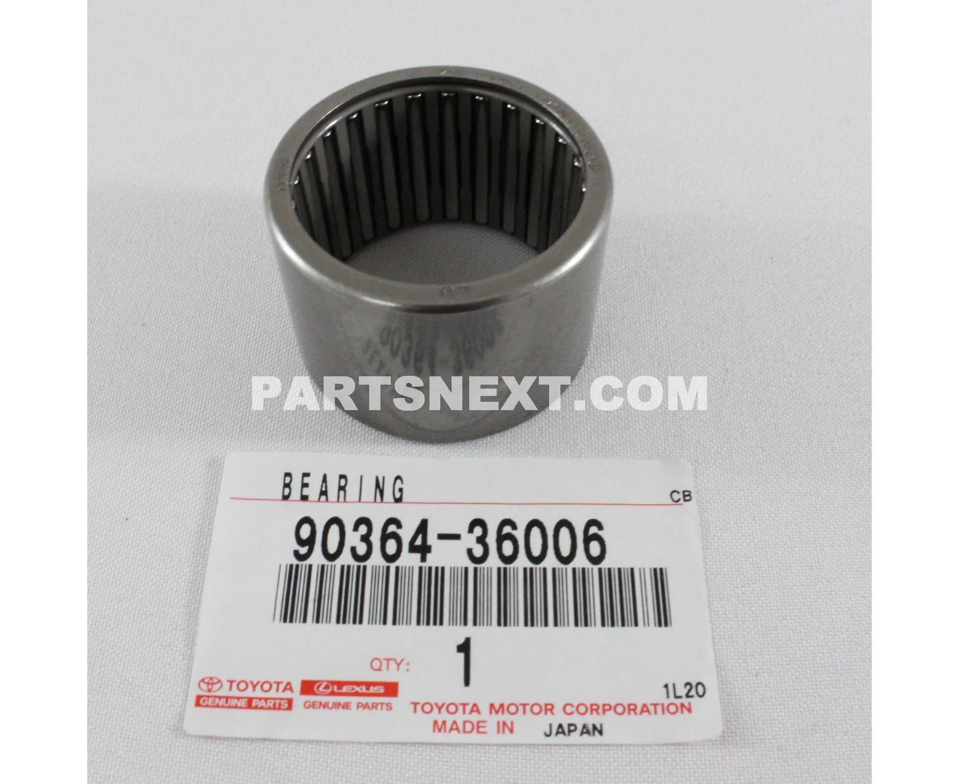 Toyota :: 90364-36006 BEARING, NEEDLE ROLLER(FOR POWER STEERING GEAR ...