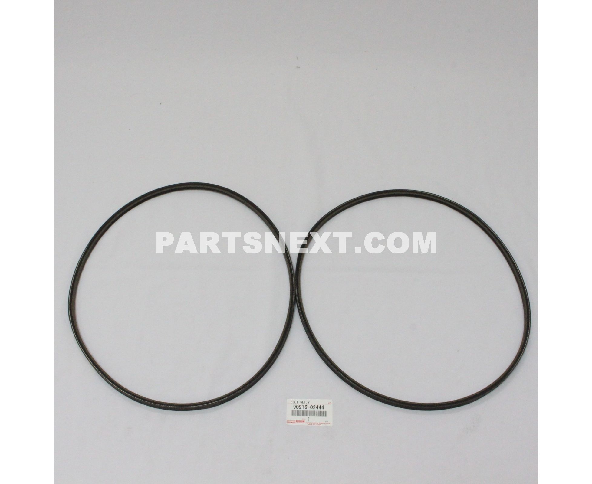 Toyota :: 90916-02444 BELT, V (COOLER COMPRESSOR TO CRANKSHAFT PULLEY ...