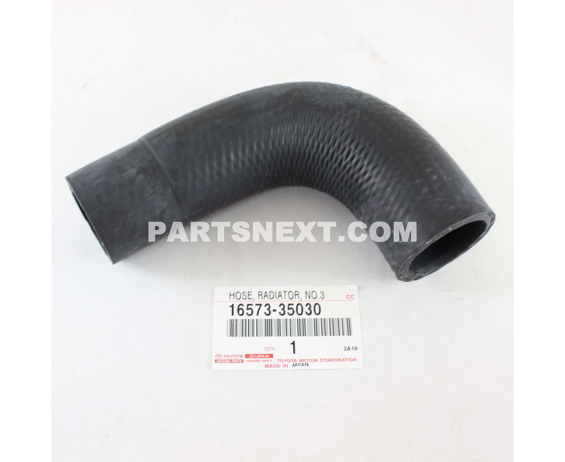 Toyota :: 16573-35030 HOSE, RADIATOR, NO.3