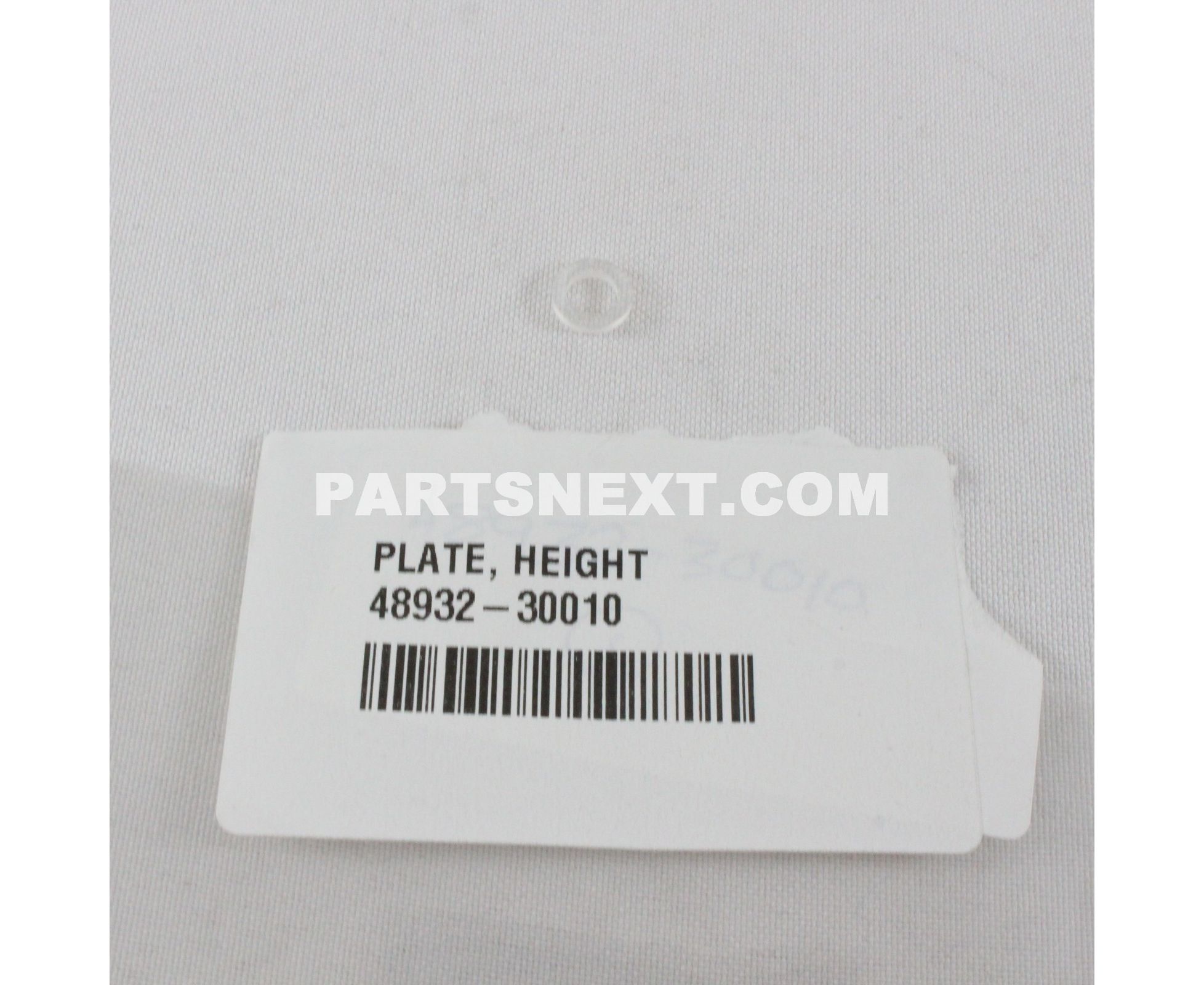 Toyota :: 48932-30010 PLATE, HEIGHT CONTROL TUBE, RH/LH