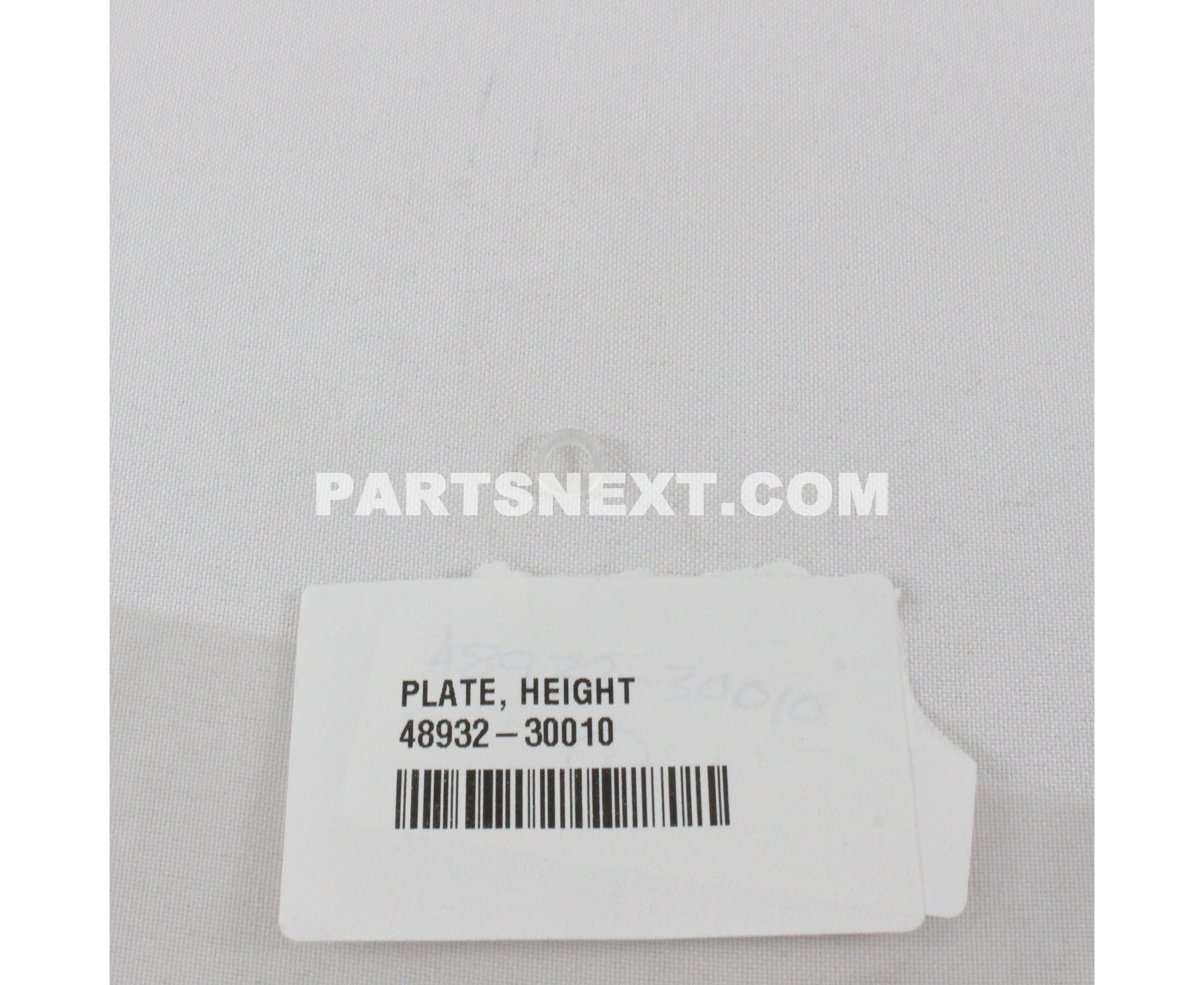 Toyota :: 48932-30010 PLATE, HEIGHT CONTROL TUBE, RH/LH