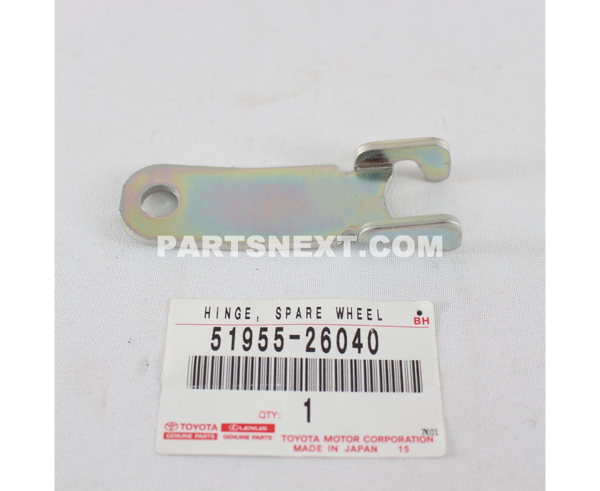 Toyota :: 51955-26040 HINGE, SPARE WHEEL CARRIER, NO.1