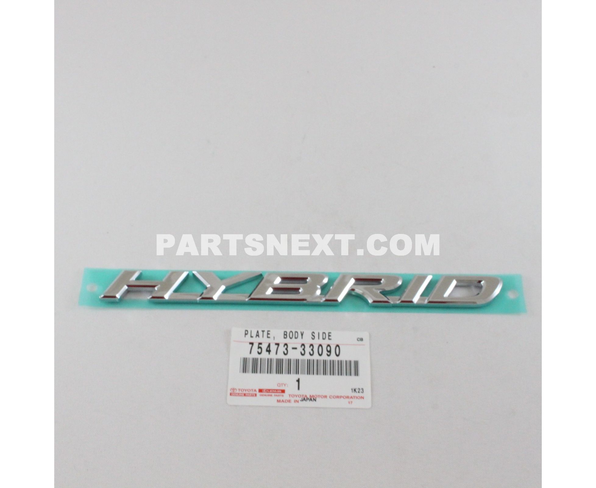 Toyota :: 75473-33090 PLATE BODY SIDE