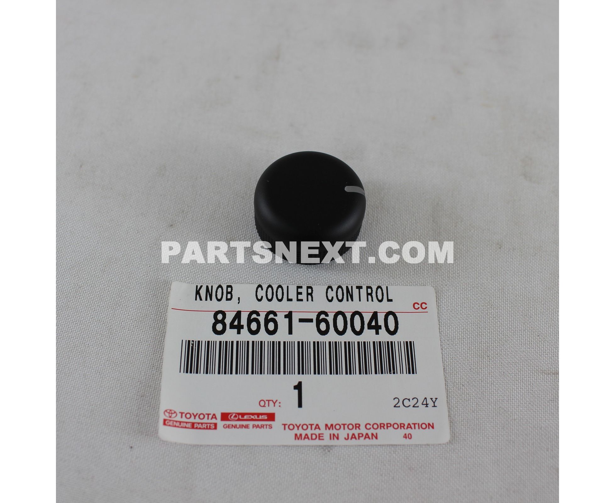 Toyota :: 84661-60040 KNOB, COOLER CONTROL SWITCH