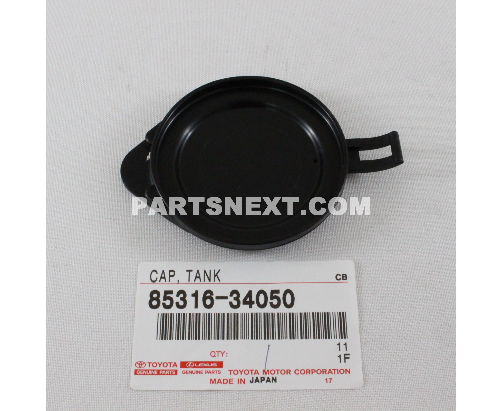 Toyota :: 85316-34050 CAP ASSY, WINDSHIELD WASHER