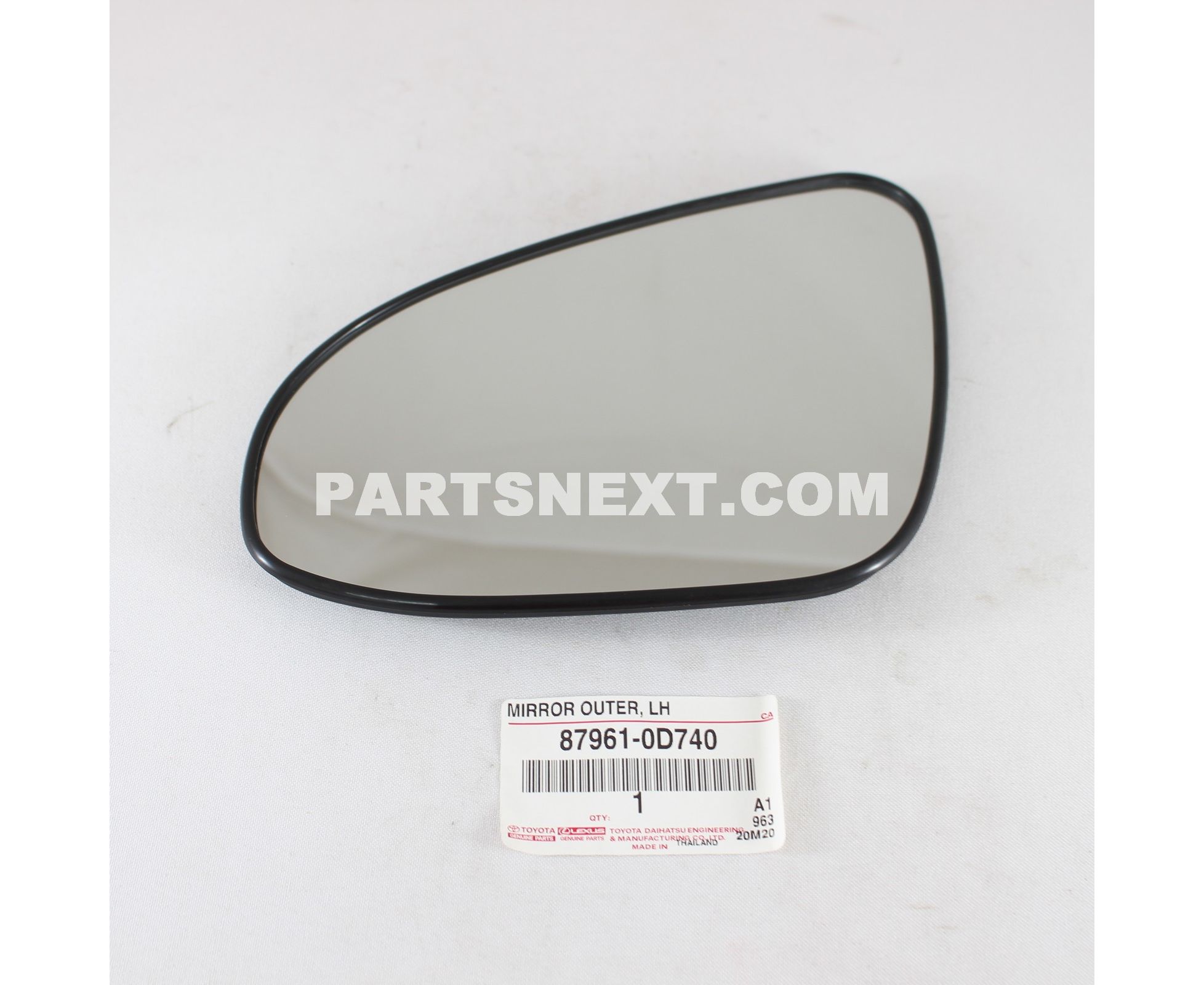 Toyota :: 87961-0D740 MIRROR OUTER, LH