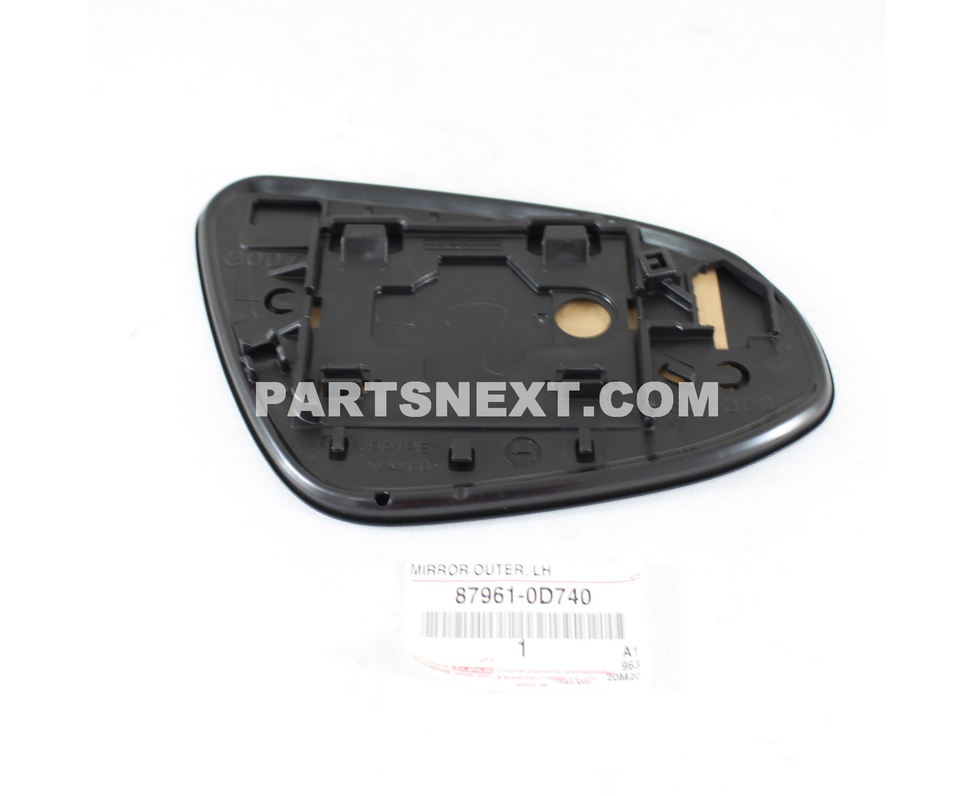 Toyota :: 87961-0D740 MIRROR OUTER, LH