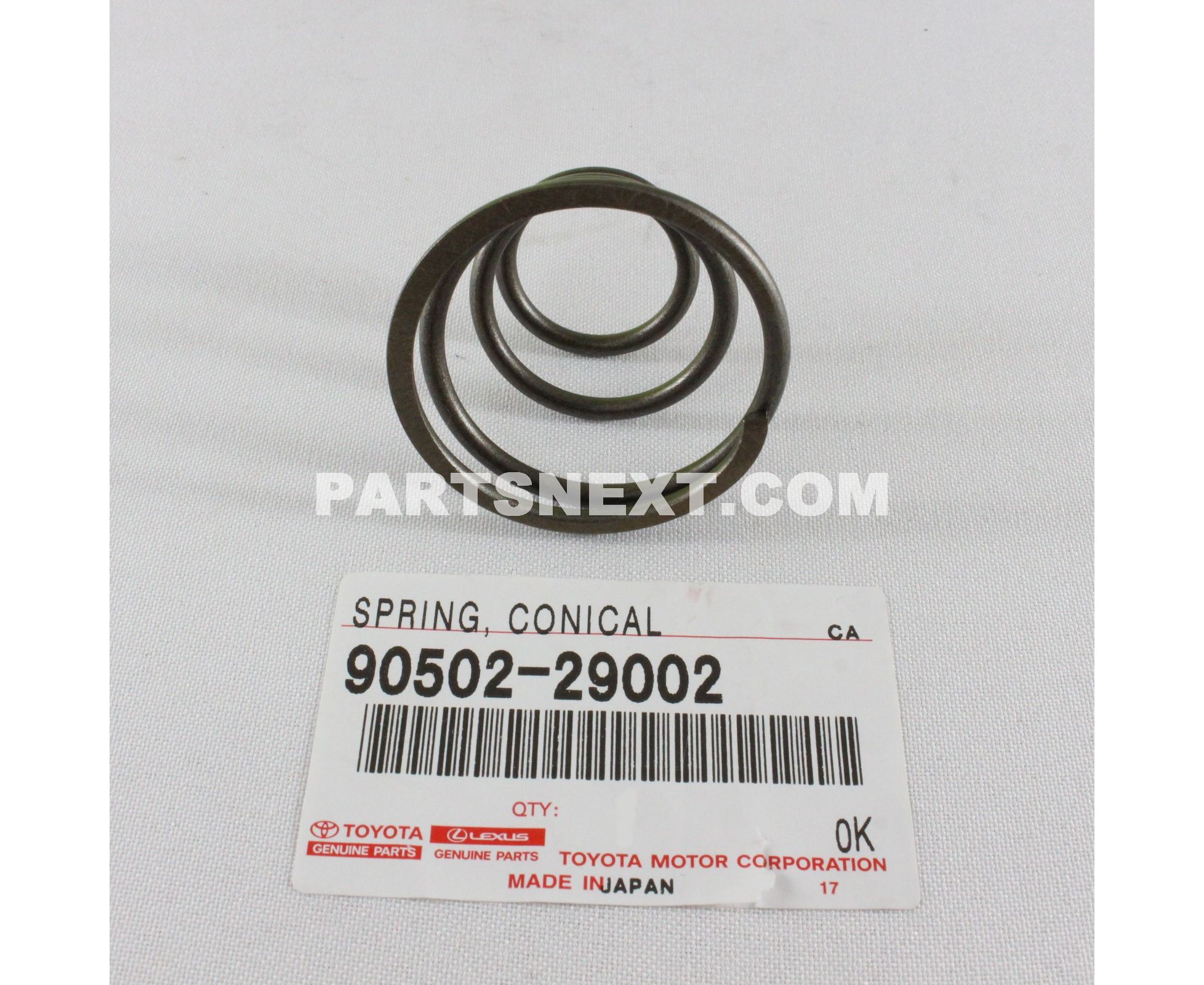 Toyota :: 90502-29002 SPRING, CONICAL (FOR SHIFT LEVER)
