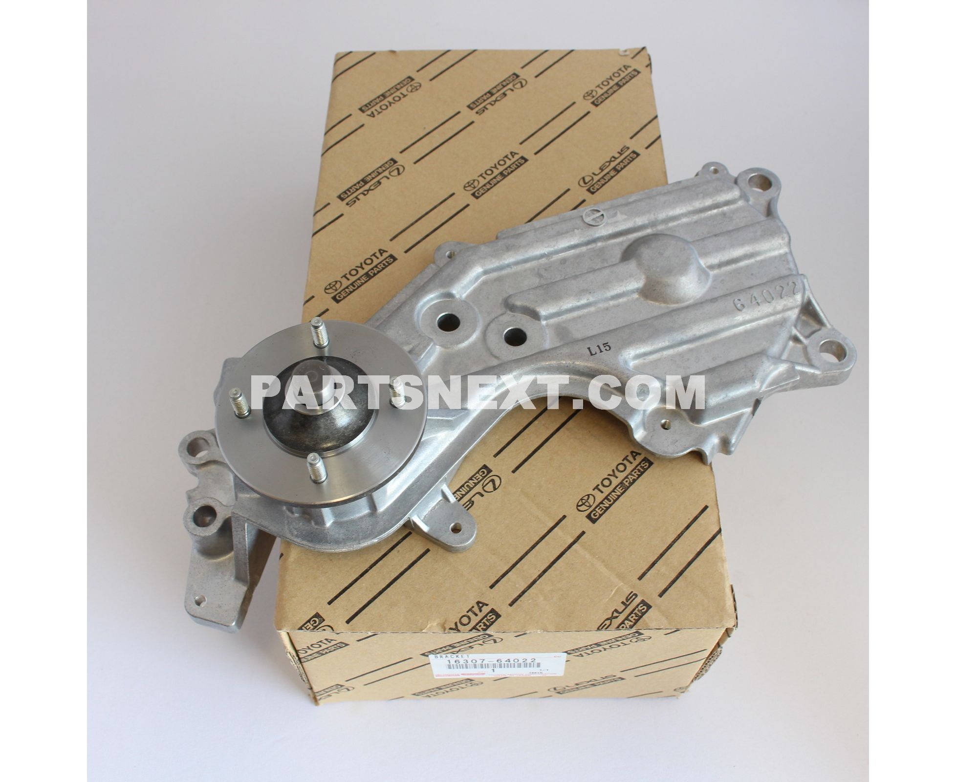 Toyota :: 16307-64022 BRACKET, FLUID COUPLING