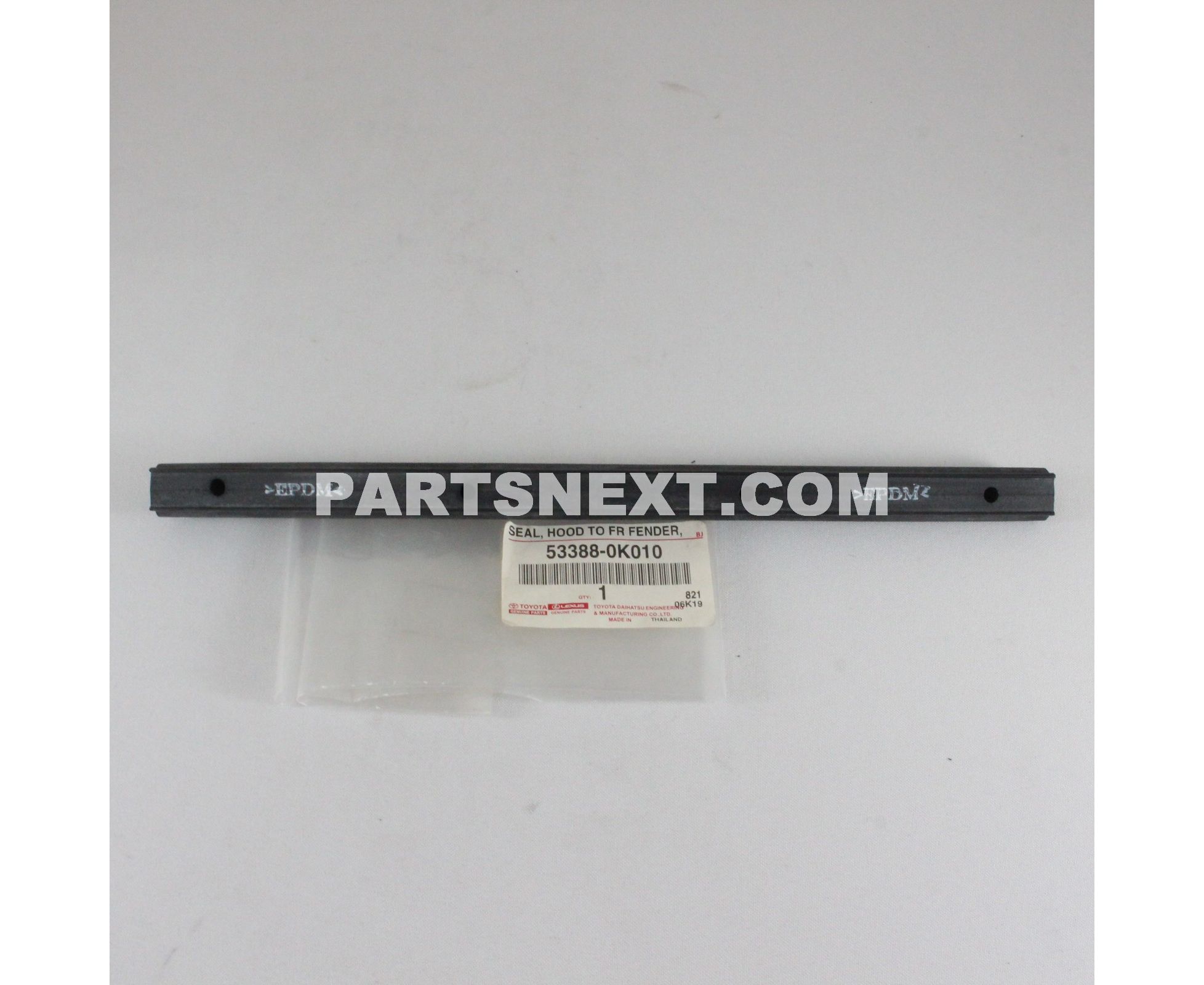 Toyota :: 53388-0K010 SEAL HOOD TO FR FEN