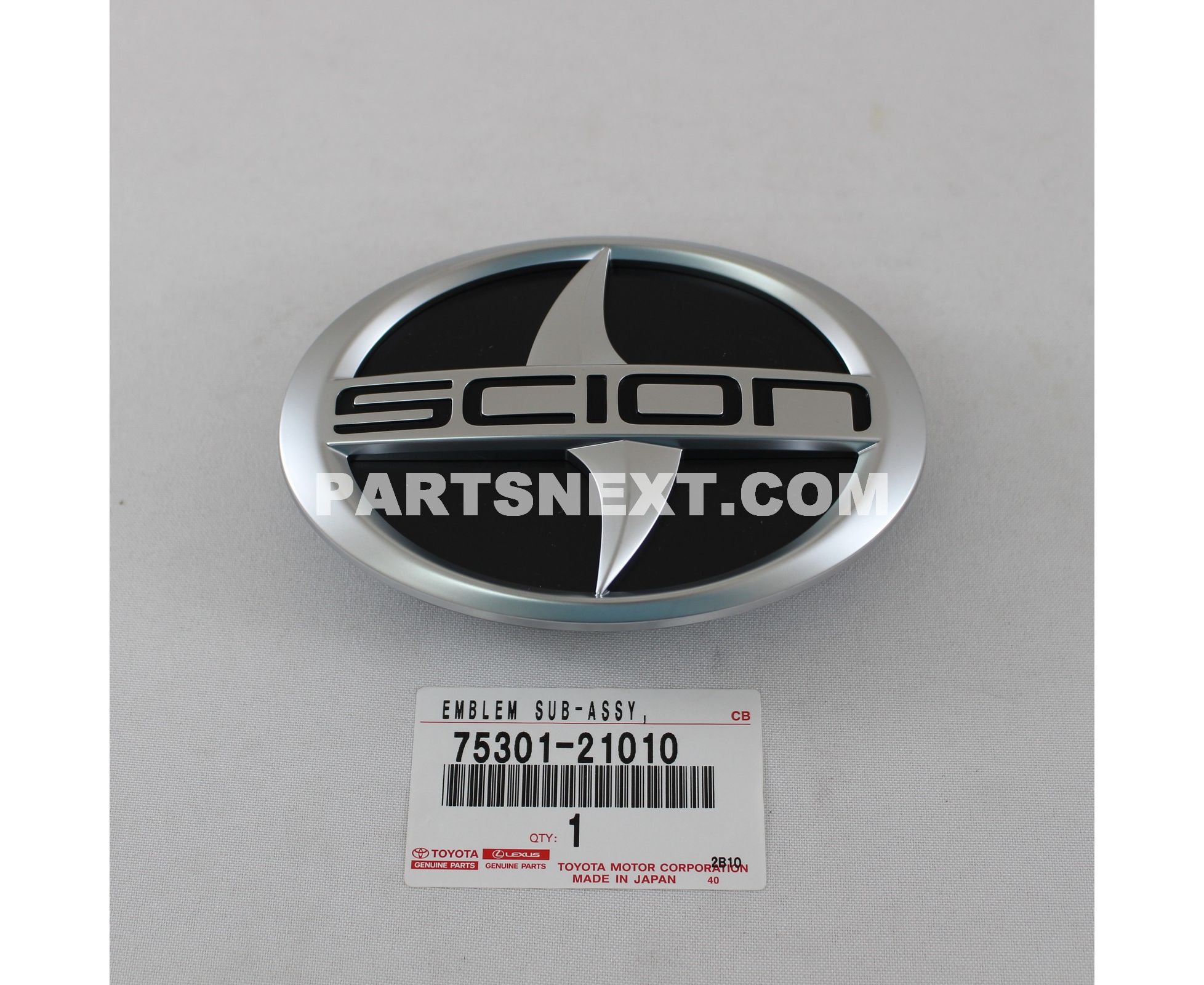 Toyota :: 75301-21010 EMBLEM, RADIATOR GRILLE (OR FRONT PANEL)