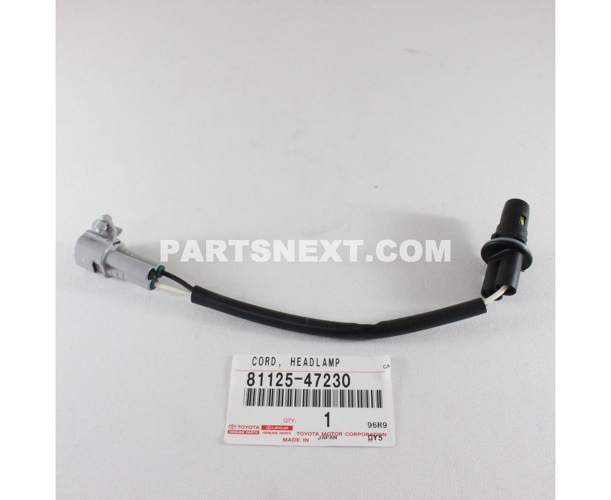 Toyota :: 81125-47230 CORD, HEADLAMP