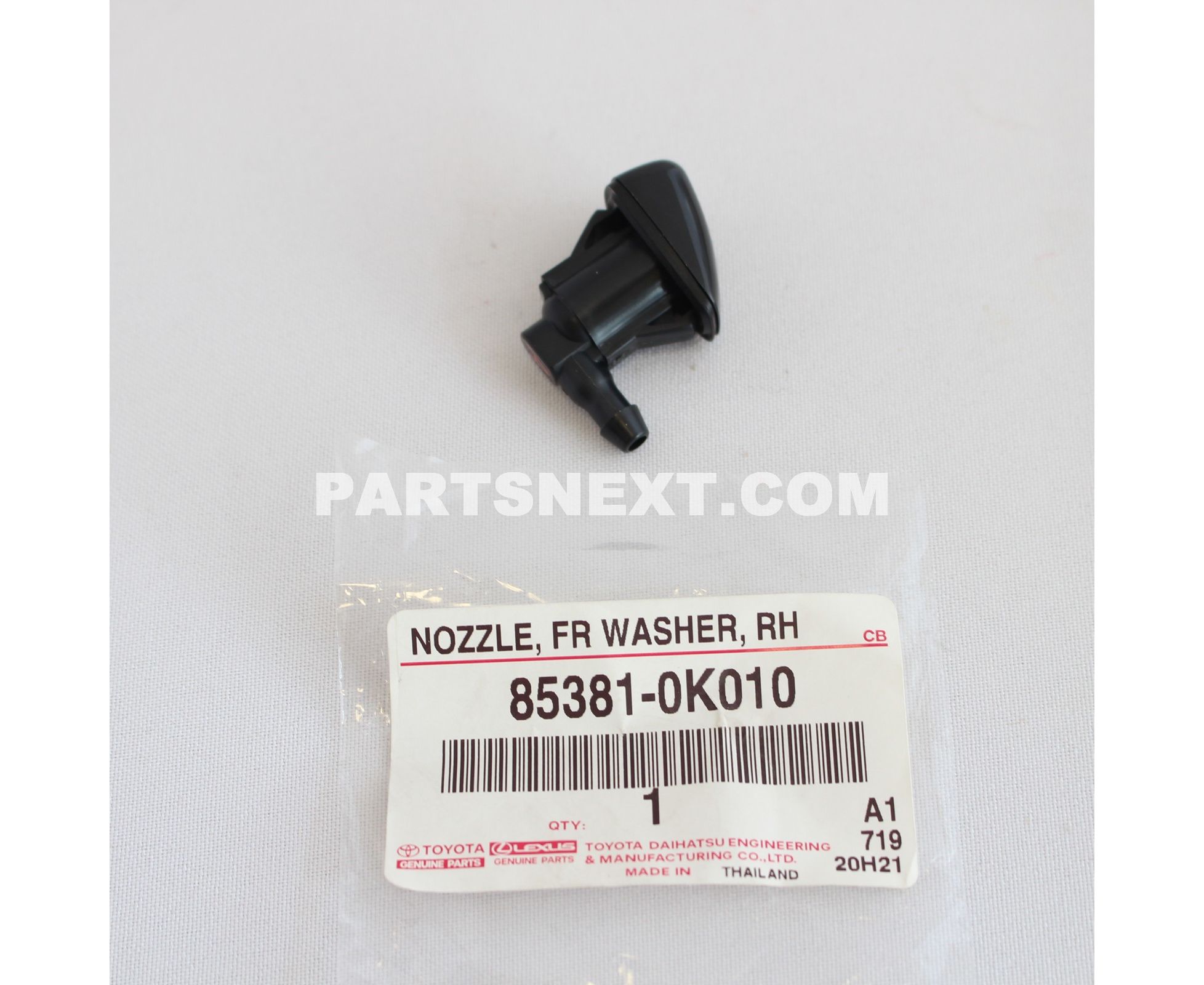 Toyota :: 85381-0K010 NOZZLE SUB-ASSY, WASHER