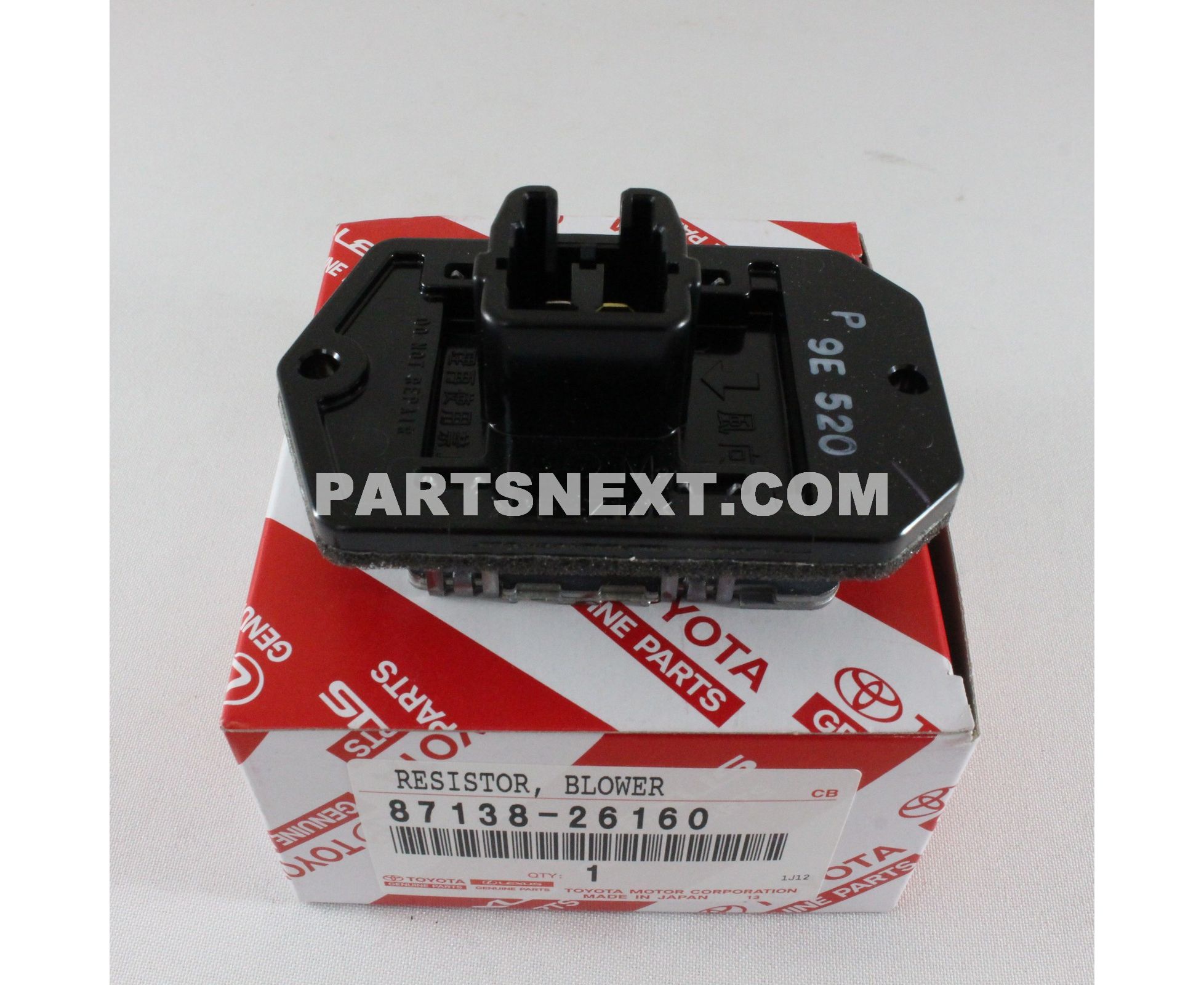 Toyota :: 87138-26160 RESISTOR, BLOWER
