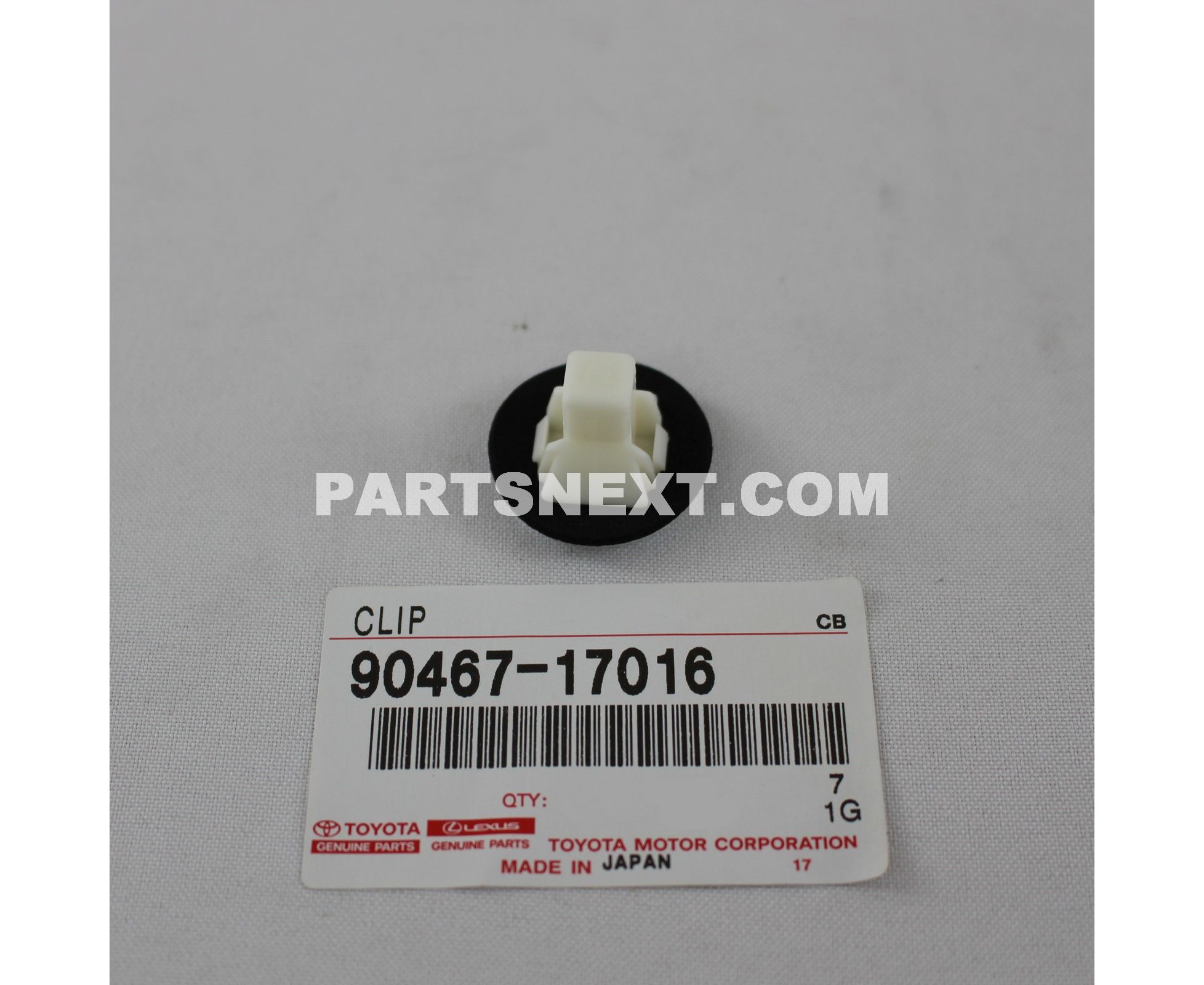 Toyota :: 90467-17016 CLIP