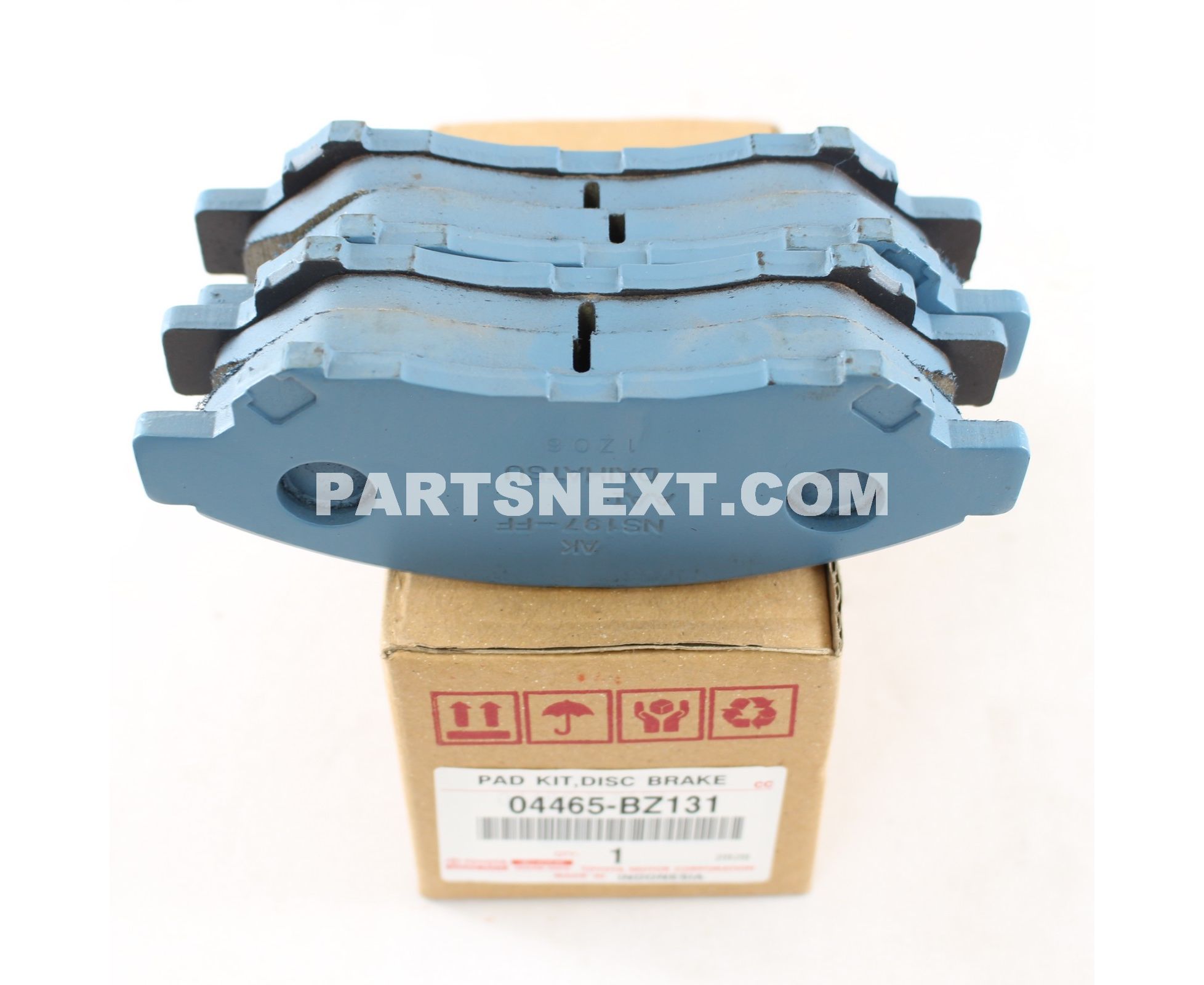 Toyota :: 04465-BZ131 PAD KIT, DISC BRAKE, FRONT