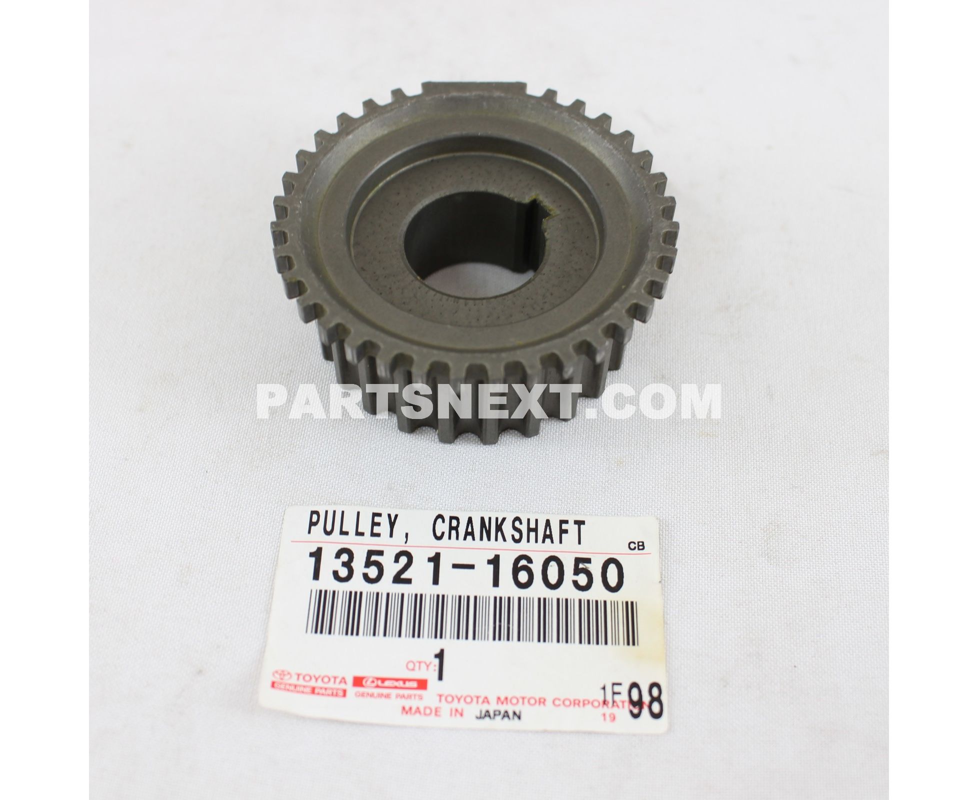 Toyota :: 13521-16050 PULLEY, CRANKSHAFT TIMING