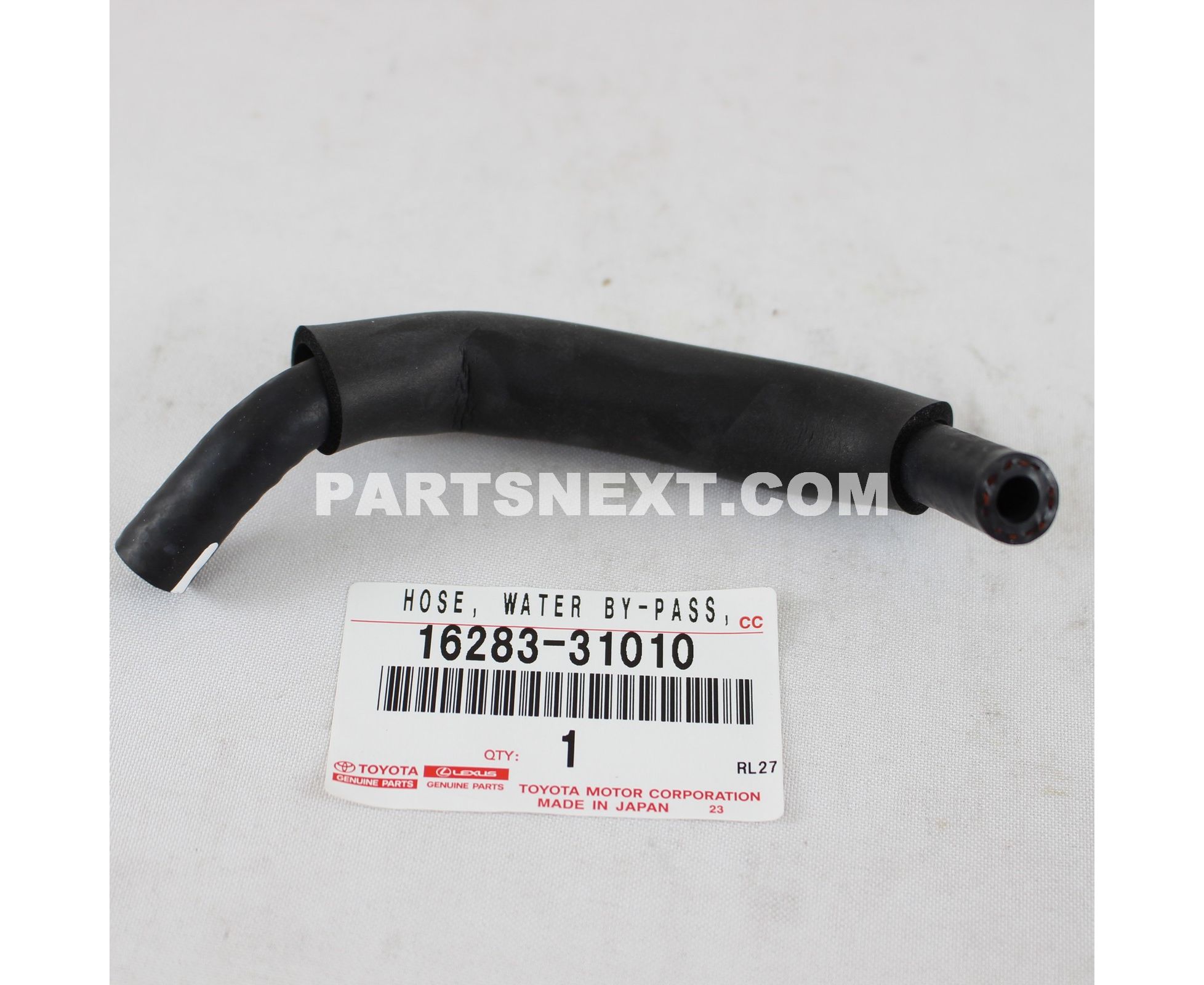 Toyota :: 16283-31010 HOSE, WATER BY-PASS, NO.6