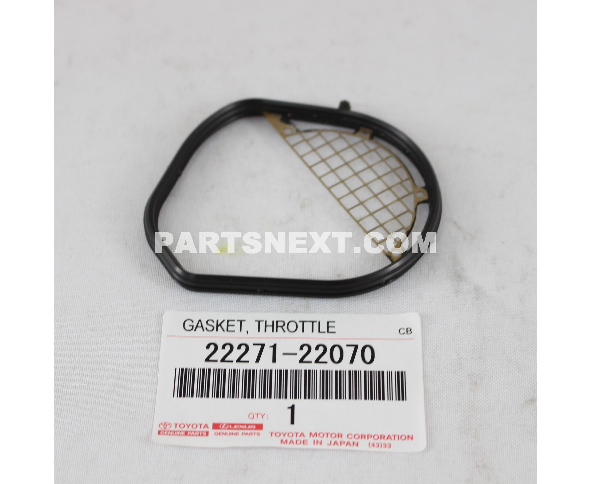 Toyota :: 22271-22070 GASKET, THROTTLE BODY