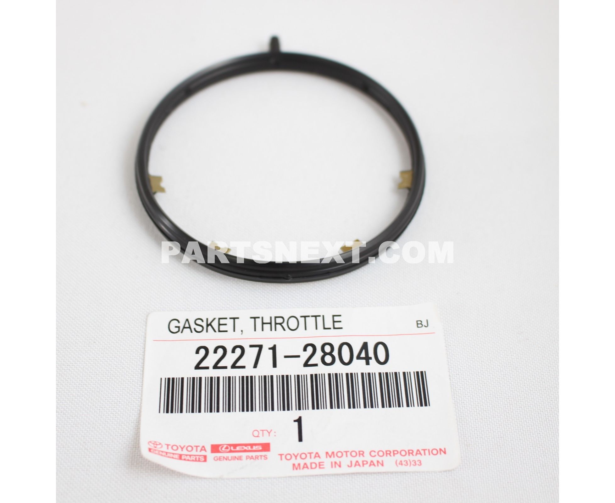 Toyota :: 22271-28040 GASKET, THROTTLE BODY
