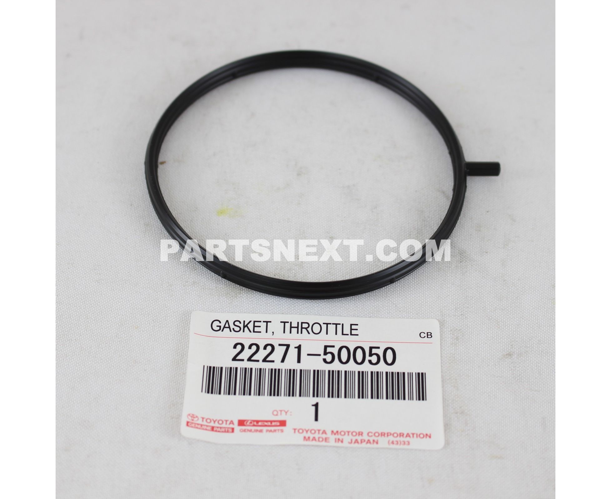Toyota :: 22271-50050 GASKET, THROTTLE BODY