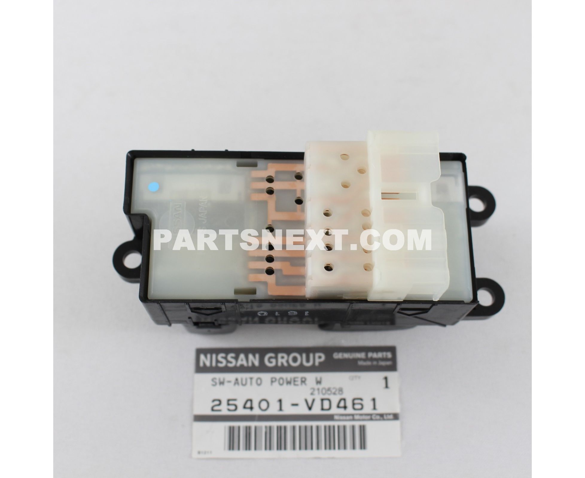 Nissan :: 25401-VD461 SWITCH ASSY-POWER WINDOW,MAIN