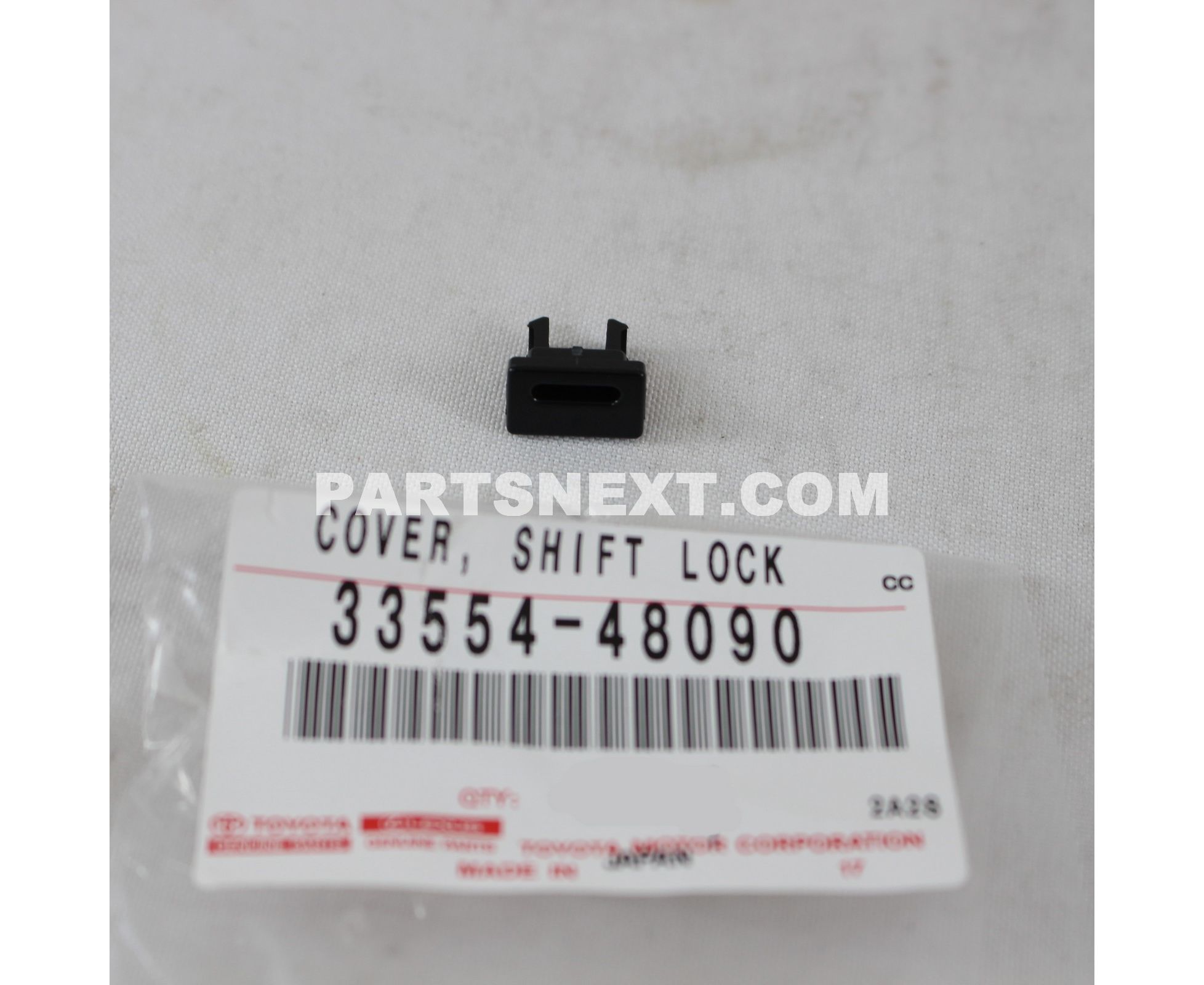 Toyota :: 33554-48090 COVER, SHIFT LOCK