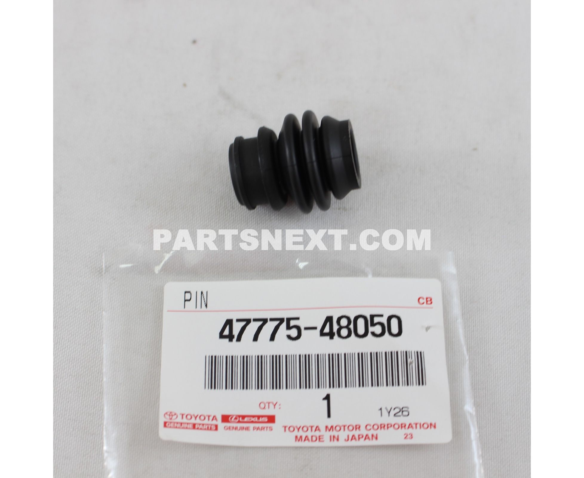 Toyota :: 47775-48050 BOOT, BUSH DUST(FOR FRONT DISC BRAKE)